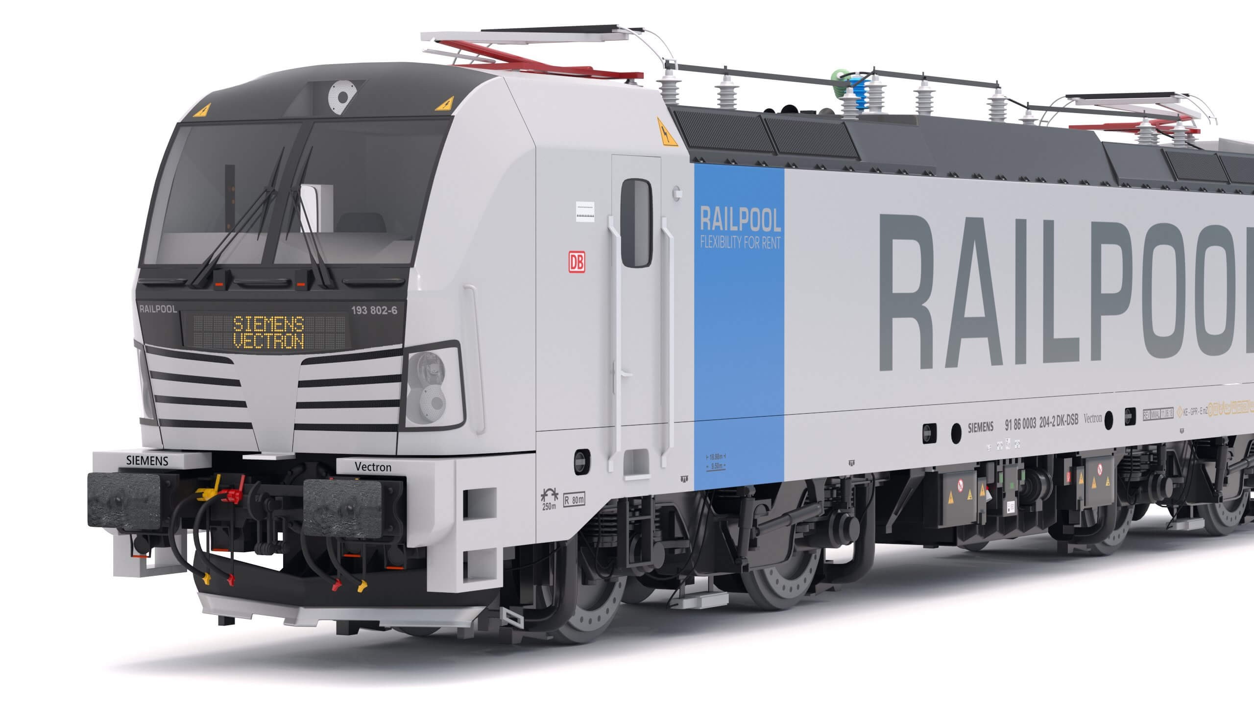 Siemens Vectron Railpool - 3D Model by ALPHA3DST