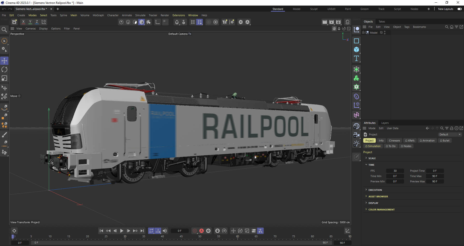 Siemens Vectron Railpool - 3D Model by ALPHA3DST