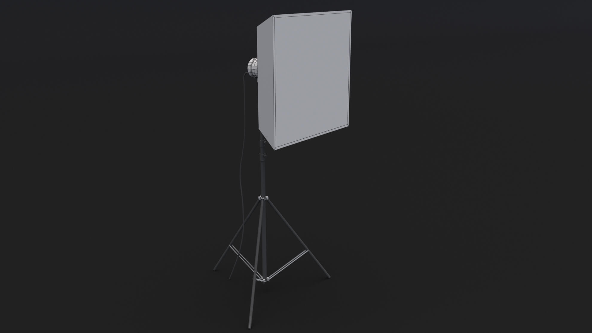 Softbox Studio Light - 3D Model by ALPHA3DST