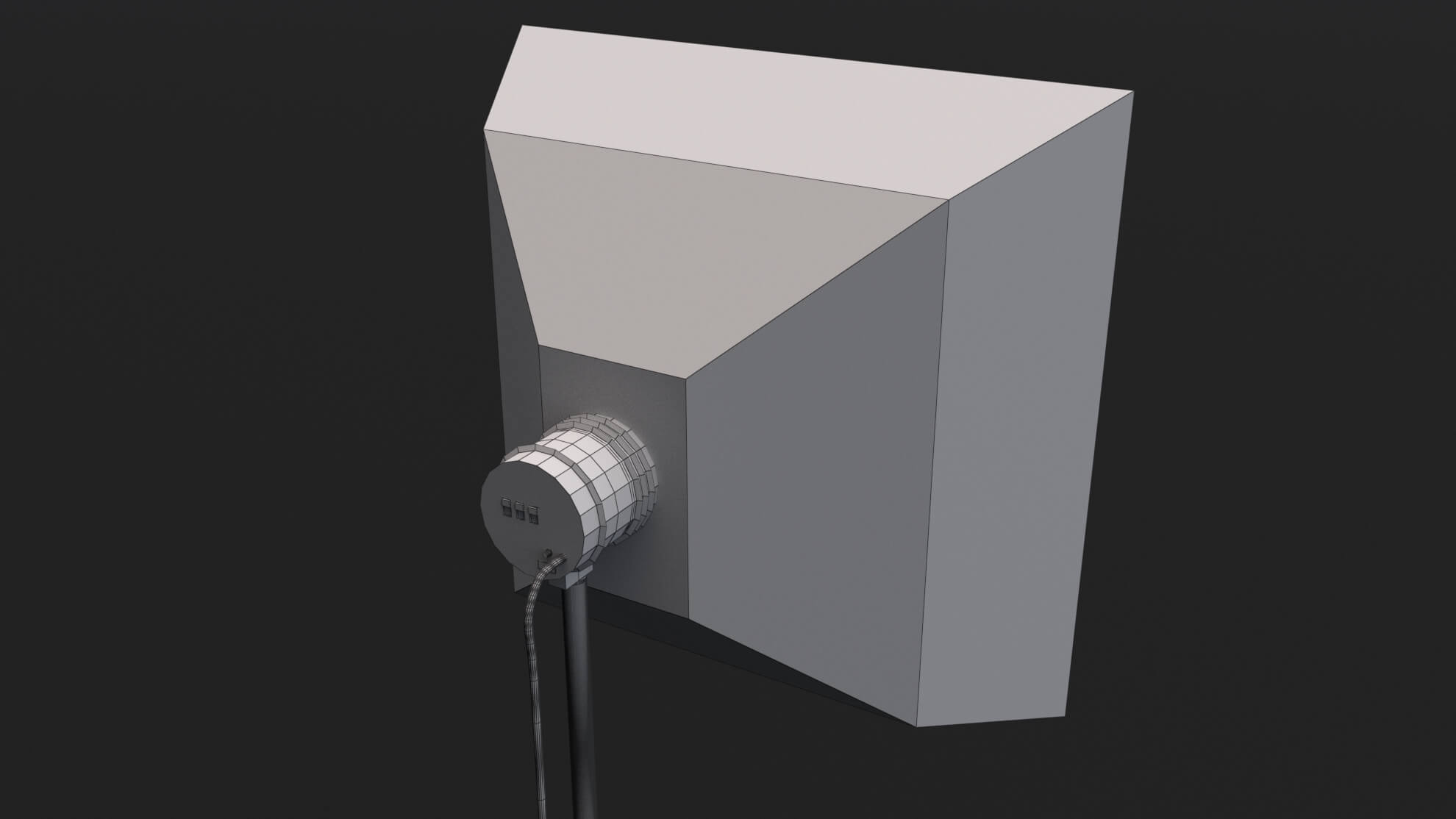 Softbox Studio Light - 3D Model by ALPHA3DST