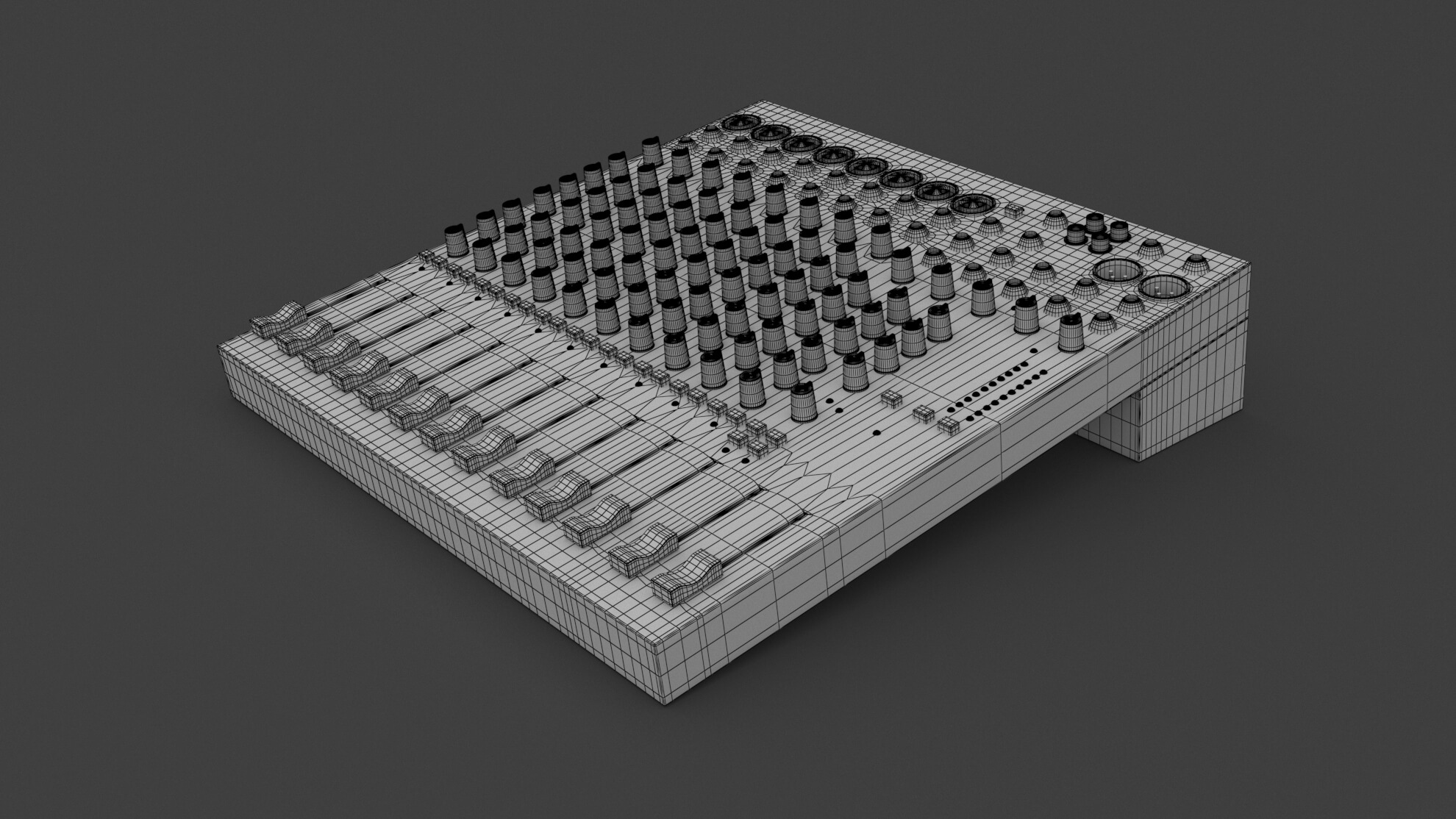 Soundcraft EFX8 Mixing Console - 3D Model by ALPHA3DST