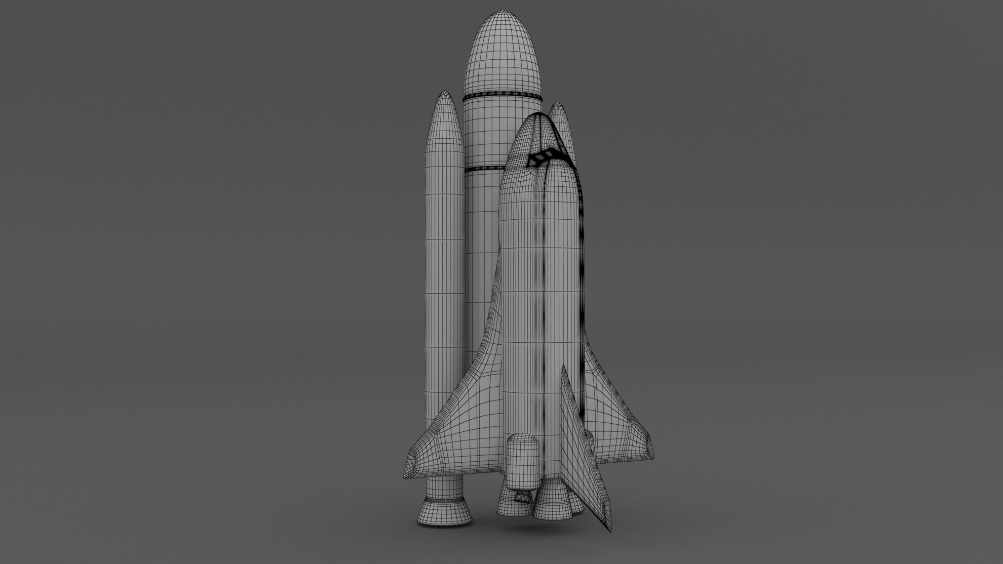 Space Shuttle - 3D Model by ALPHA3DST