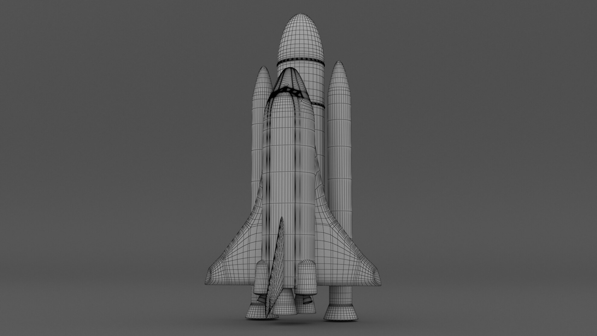 Space Shuttle - 3D Model by ALPHA3DST