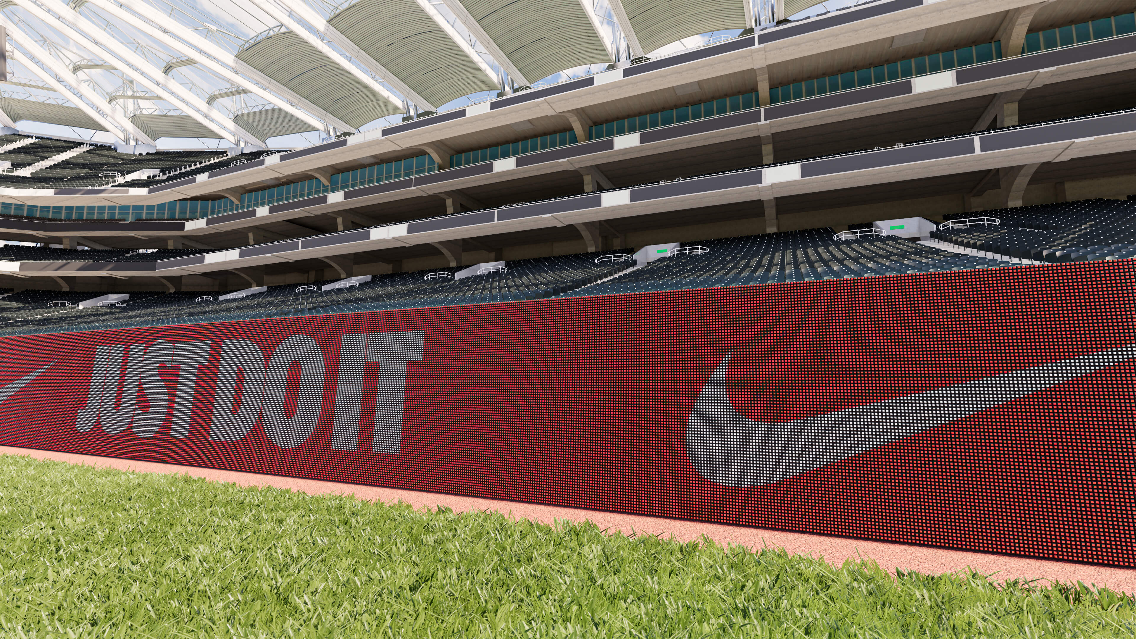 Stadium LED Screen Panel P5 - 3D Model by ALPHA3DST