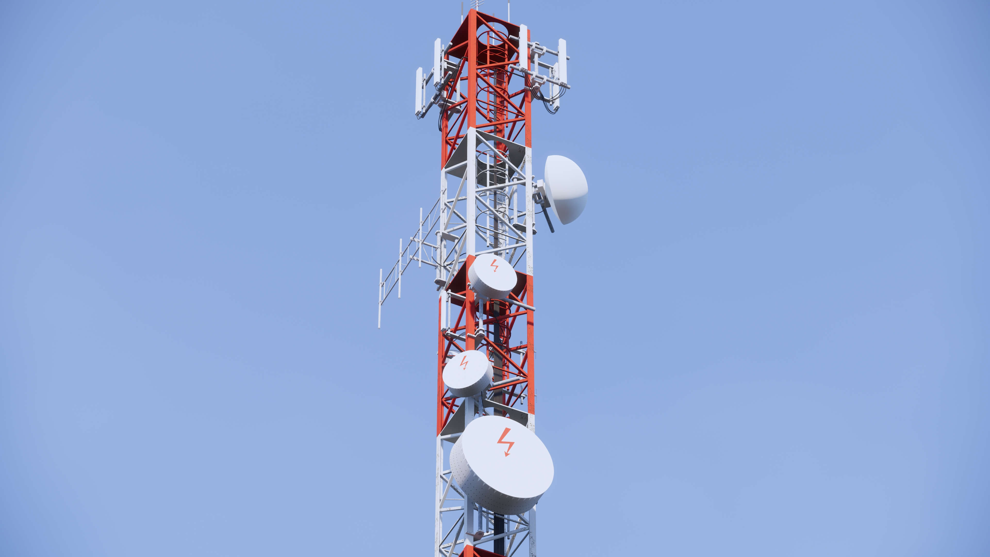 Telecommunication Cell Tower - 3D Model by ALPHA3DST