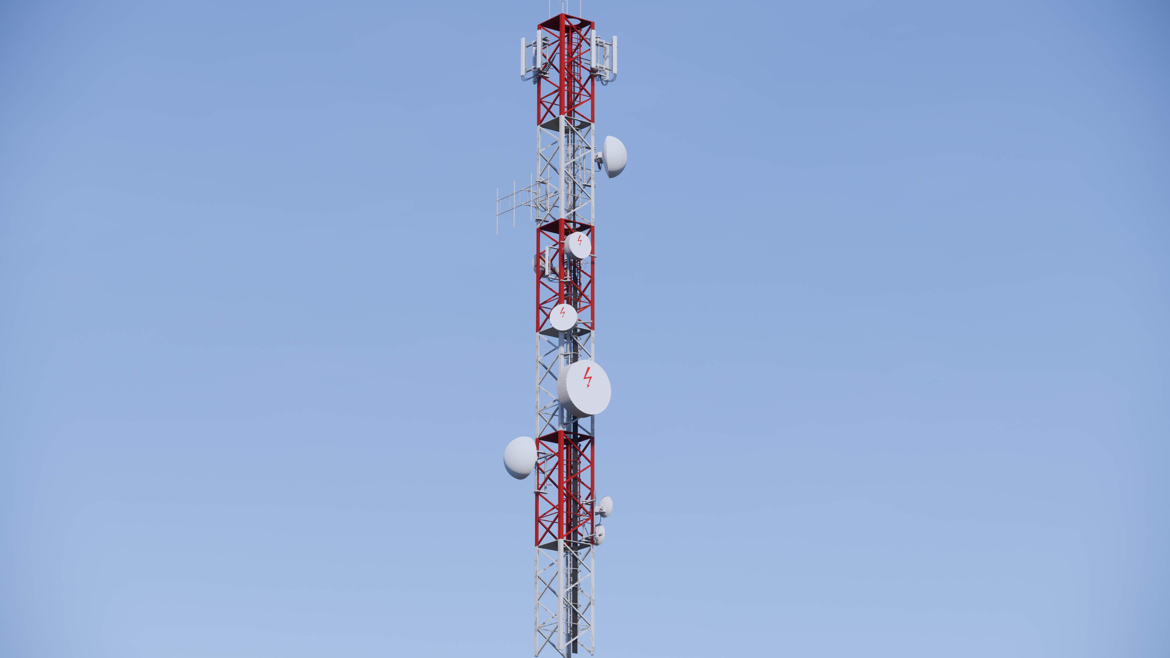 Telecommunication Cell Tower - 3D Model by ALPHA3DST
