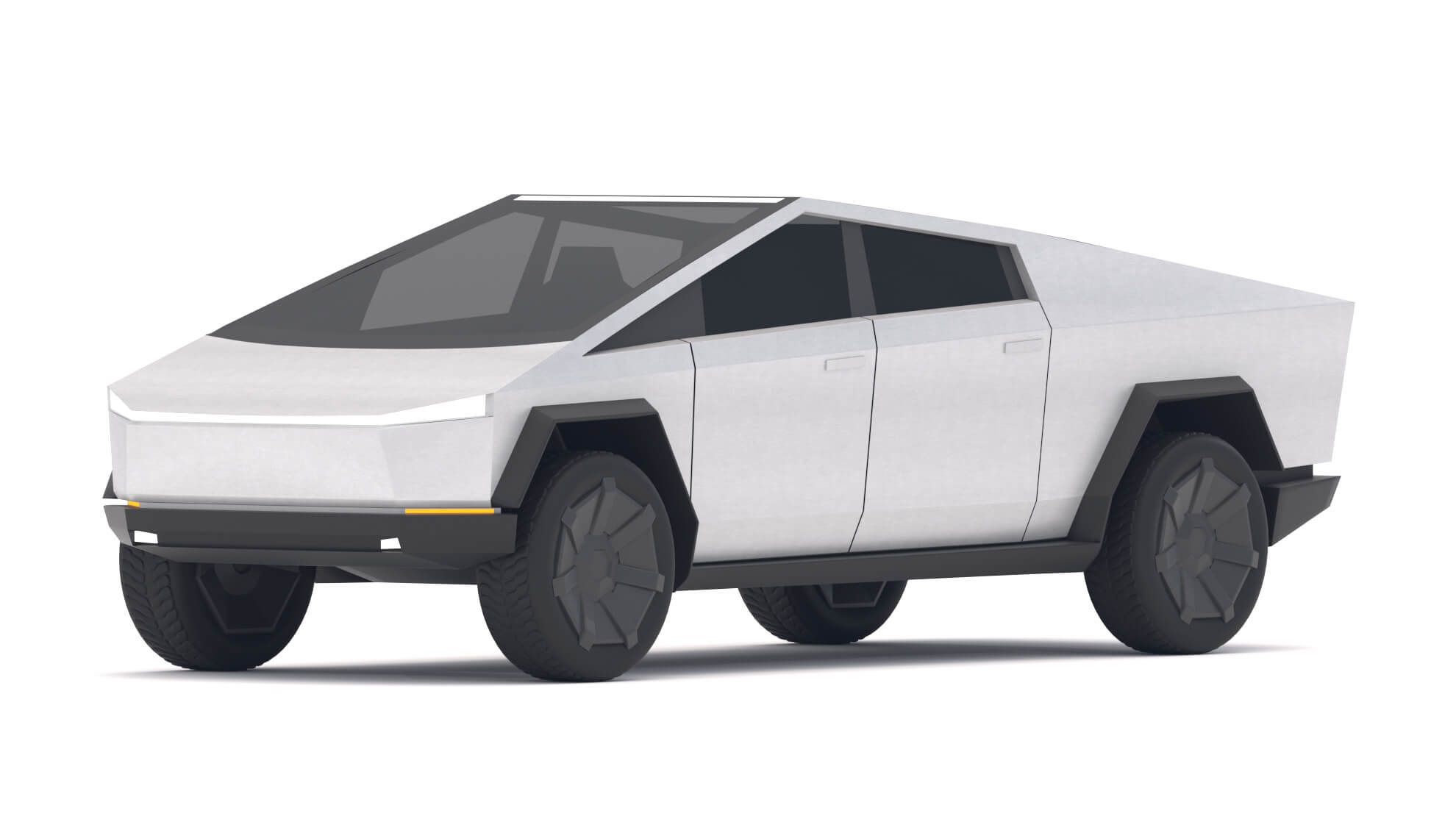 Tesla Cybertruck - 3D Model by ALPHA3DST