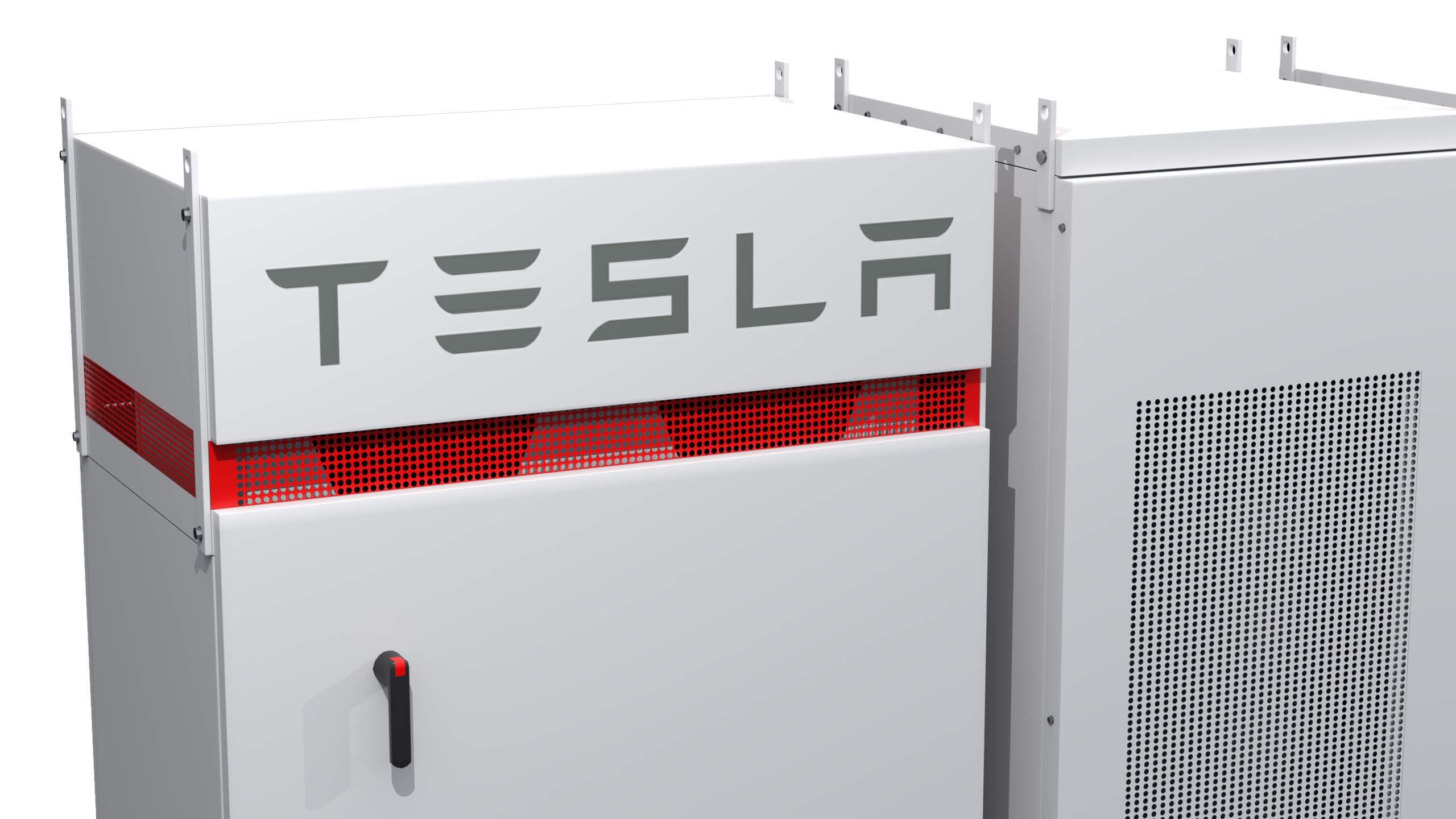 Tesla Storage System - 3D Model by ALPHA3DST