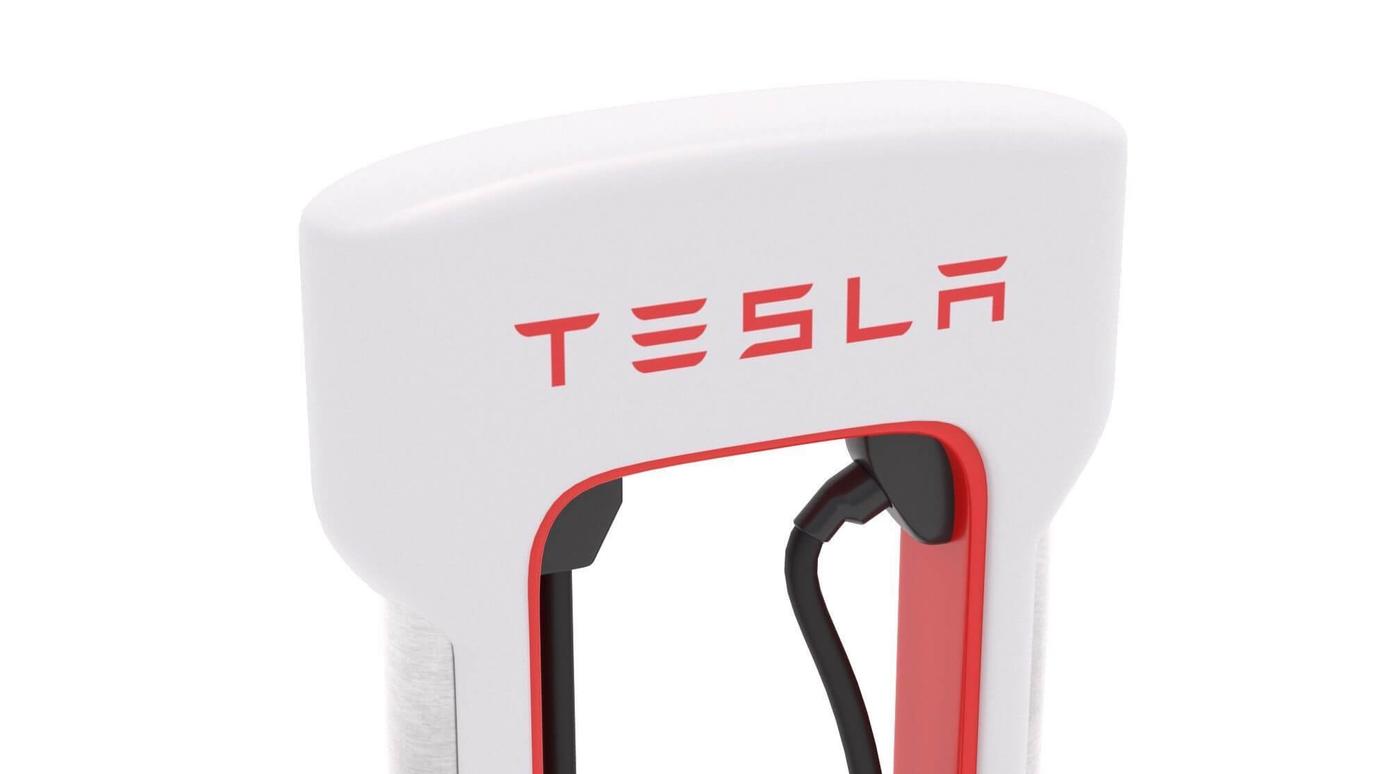 Tesla Supercharger V3 - 3D Model by ALPHA3DST
