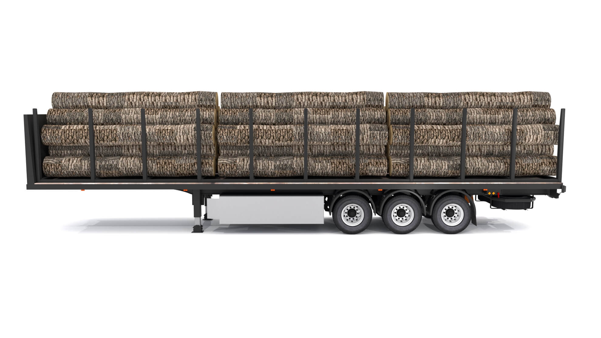 Timber Trailer - 3D Model by ALPHA3DST