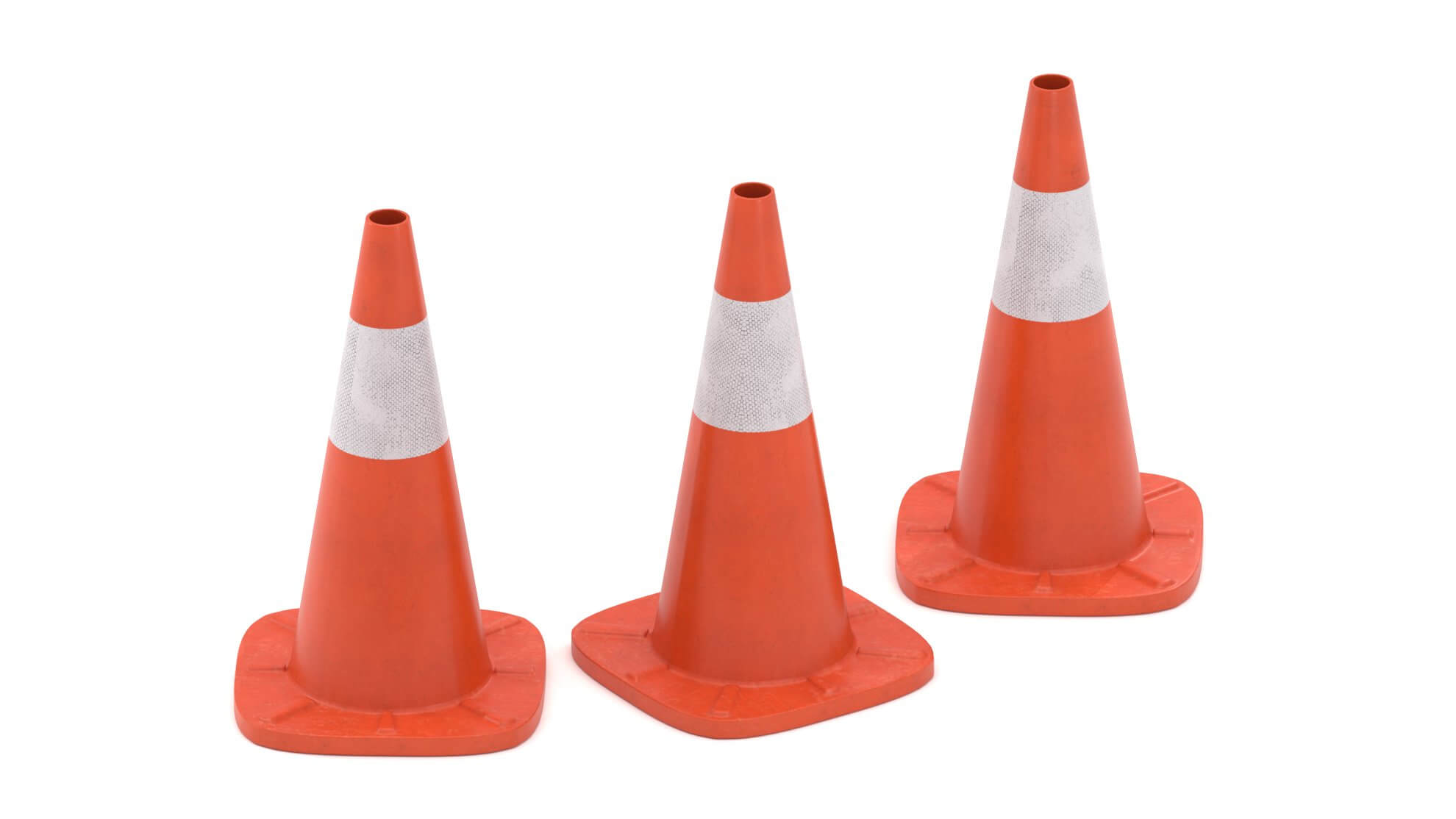 Traffic Cone V1 - 3D Model by ALPHA3DST