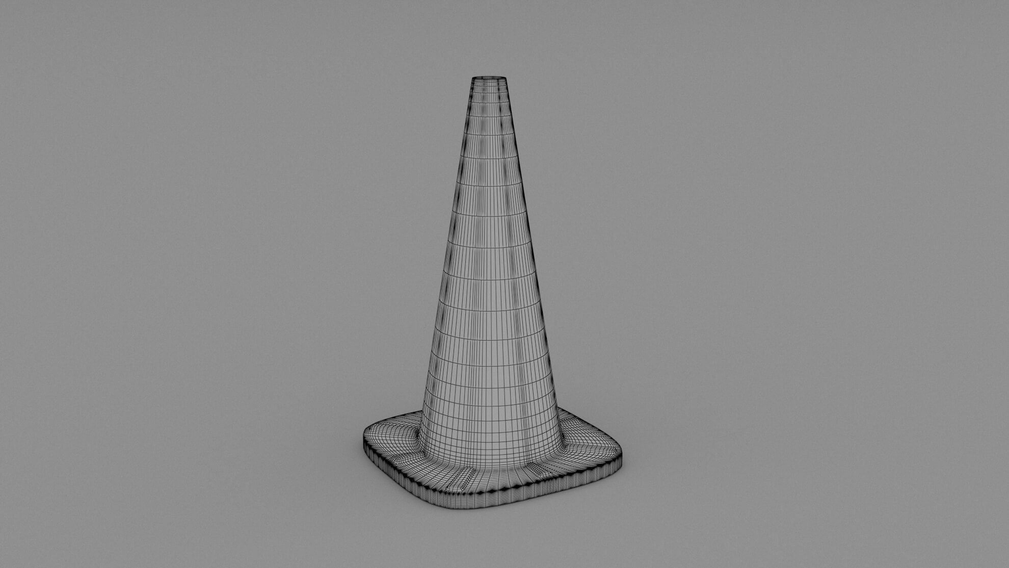 Traffic Cone V3 - 3D Model by ALPHA3DST