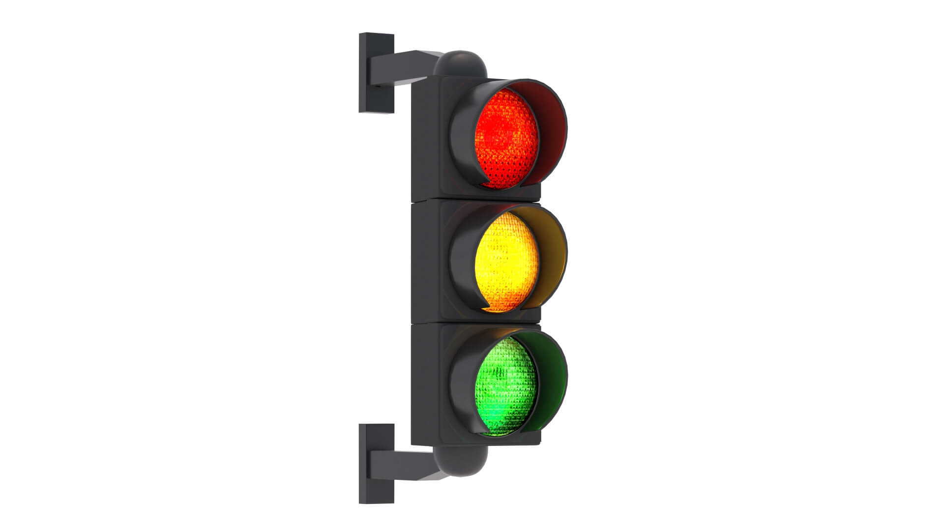 Traffic Light 06 - 3D Model by ALPHA3DST