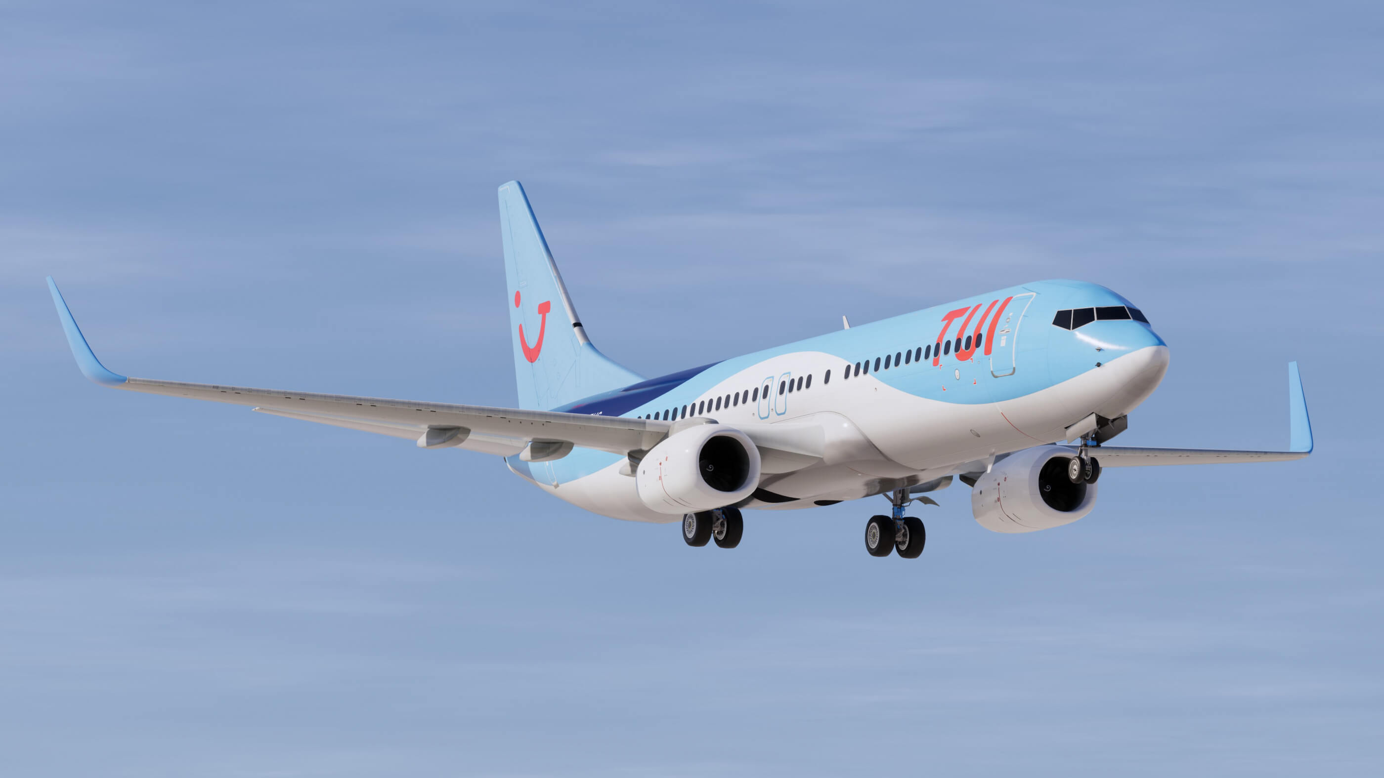 Tui Fly Boeing 737-800 3D Model by ALPHA3DST