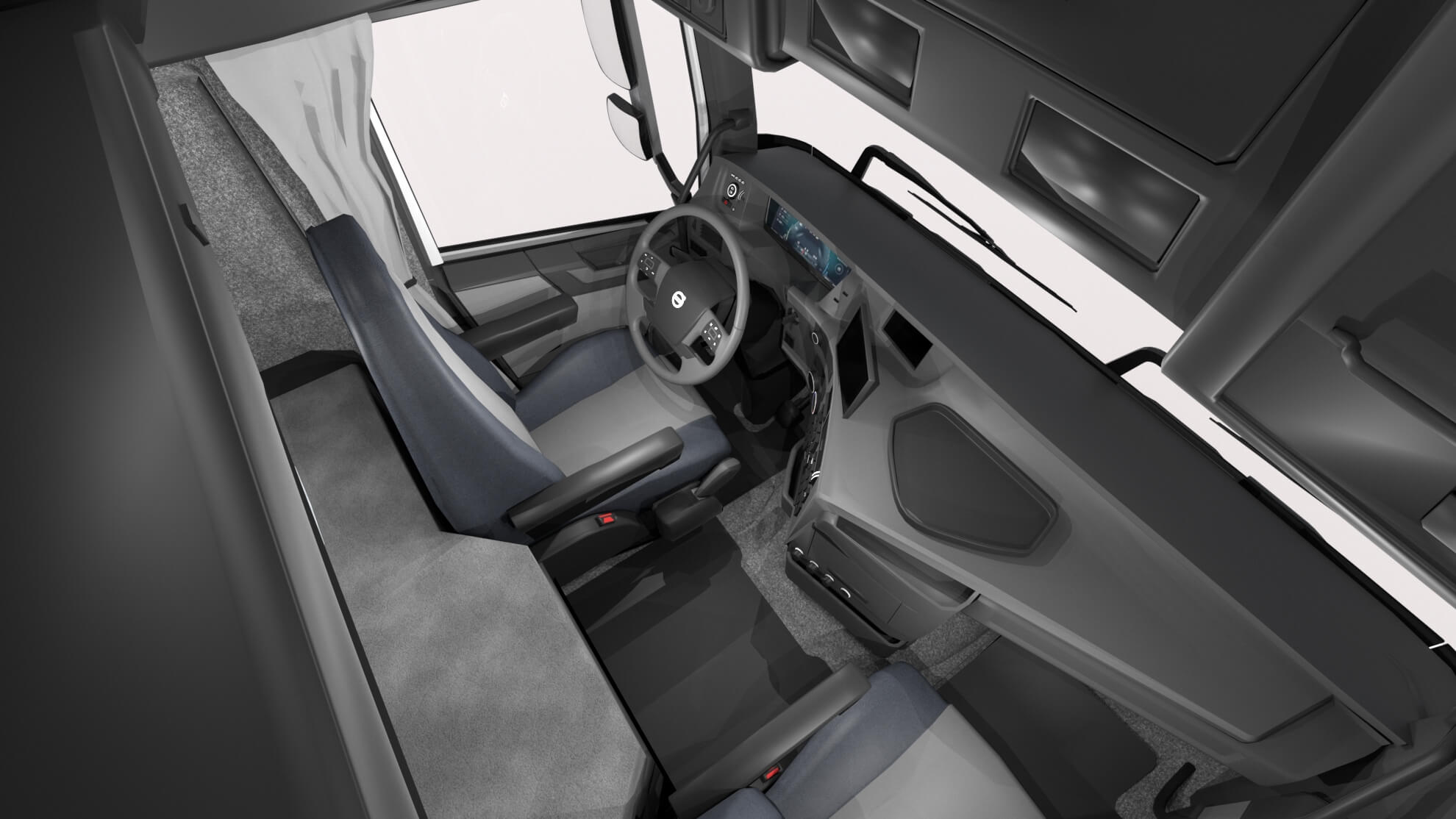 Volvo FH16 2021 and Lowboy Trailer With Airplane - 3D Model by ALPHA3DST