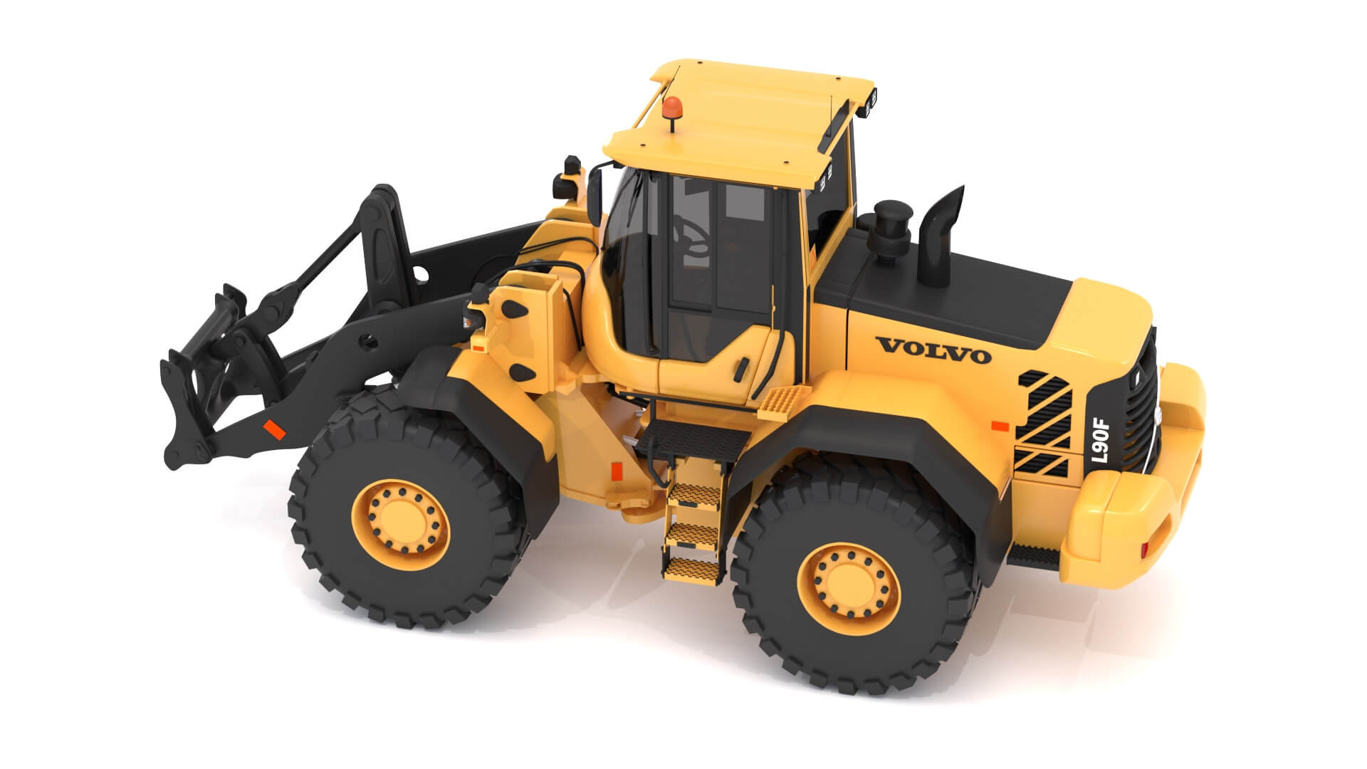 Volvo L90F Loader - 3D Model by ALPHA3DST