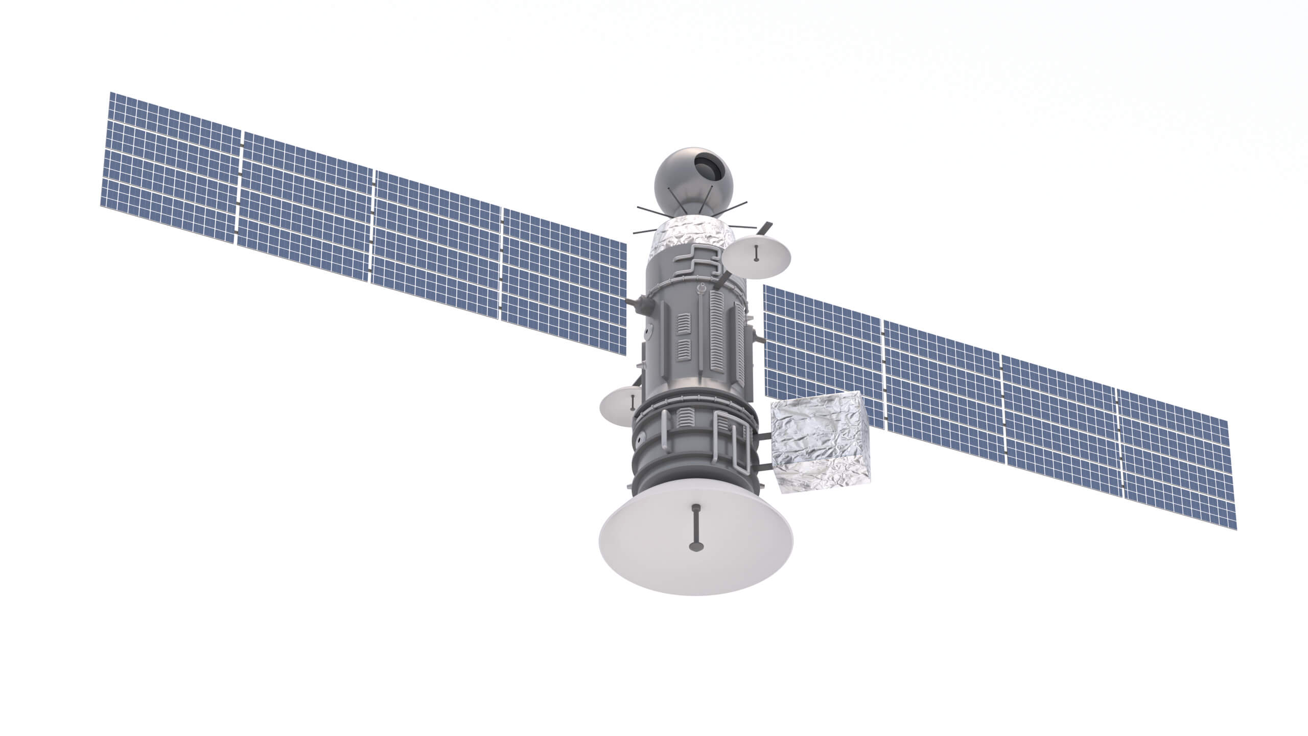 Weather Satellite 1 - 3D Model by ALPHA3DST