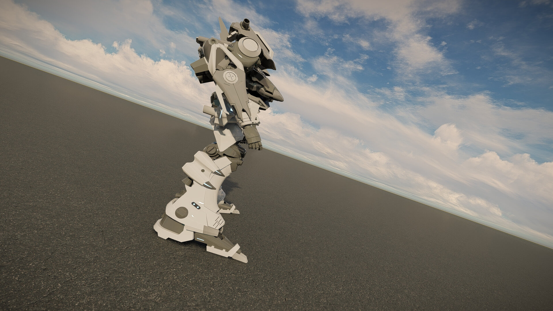 Transformer Robot - 3D Model by AlphaGroup