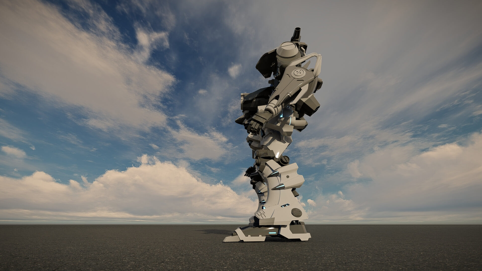 Transformer Robot - 3D Model by AlphaGroup