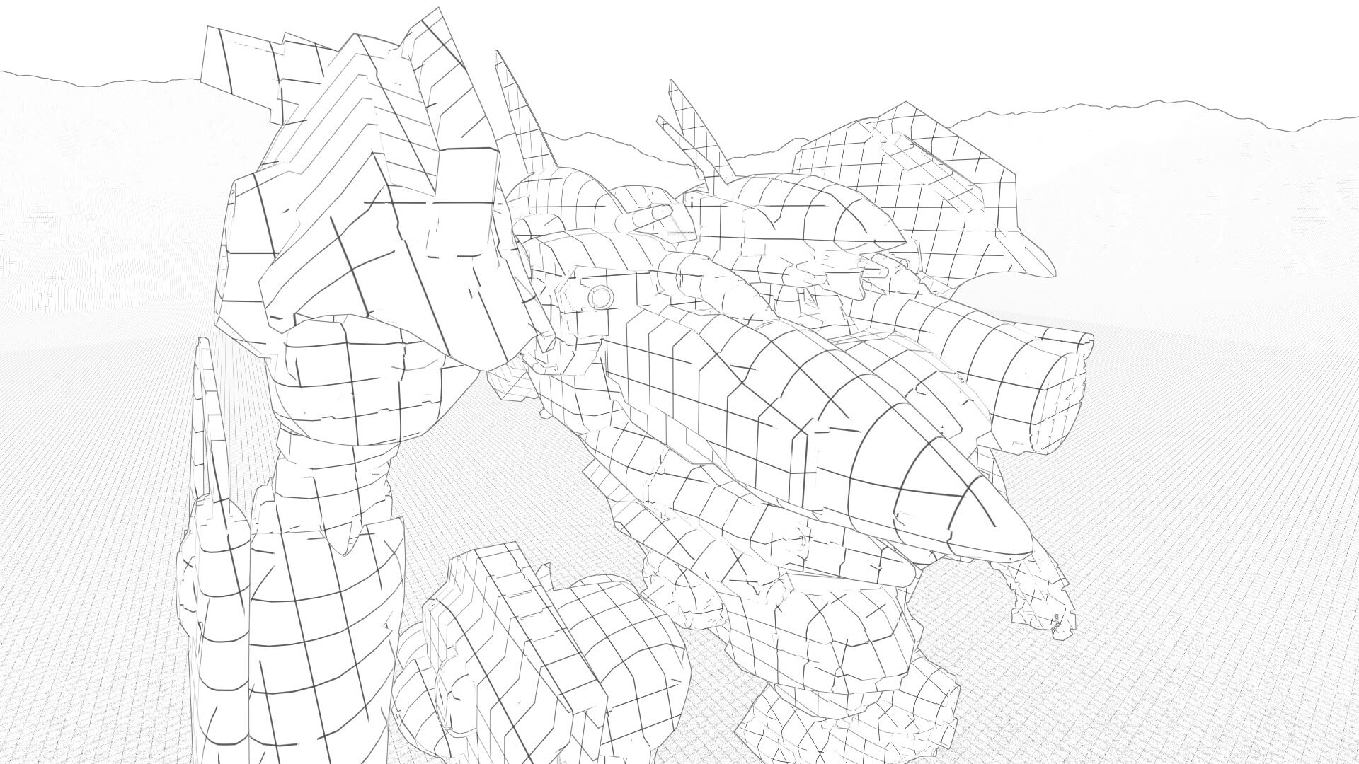 Transformer Robot - 3D Model by AlphaGroup