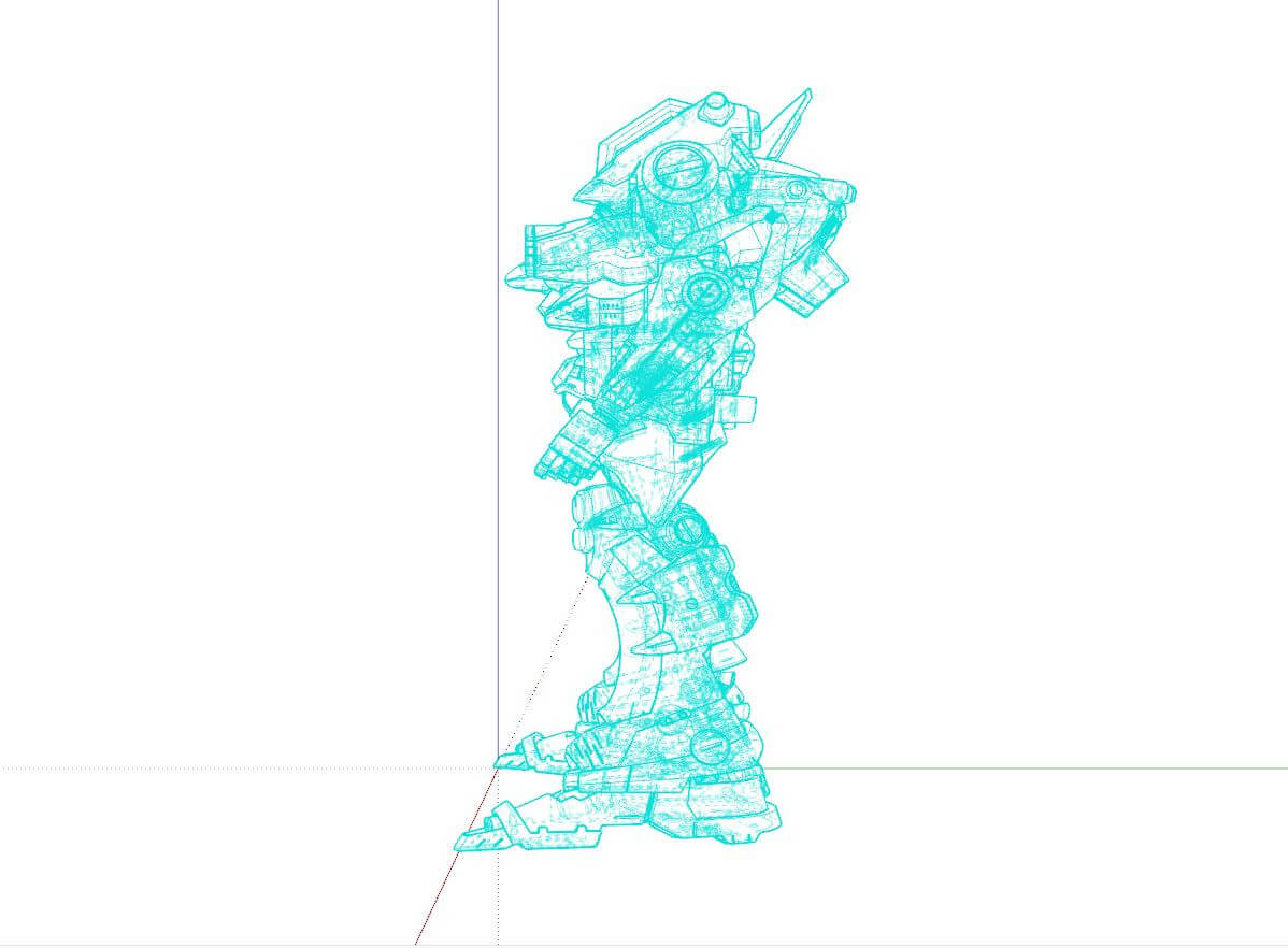 Transformer Robot - 3D Model by AlphaGroup