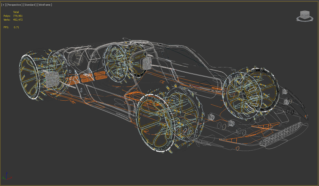 Acceleron GT Shell - 3D Model by AlphaGroup