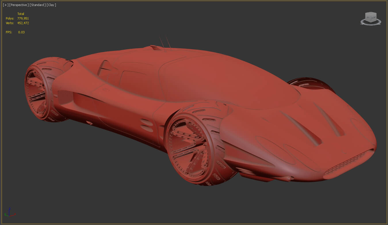Acceleron GT Shell - 3D Model by AlphaGroup