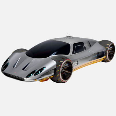 Acceleron GT Shell - 3D Model by AlphaGroup