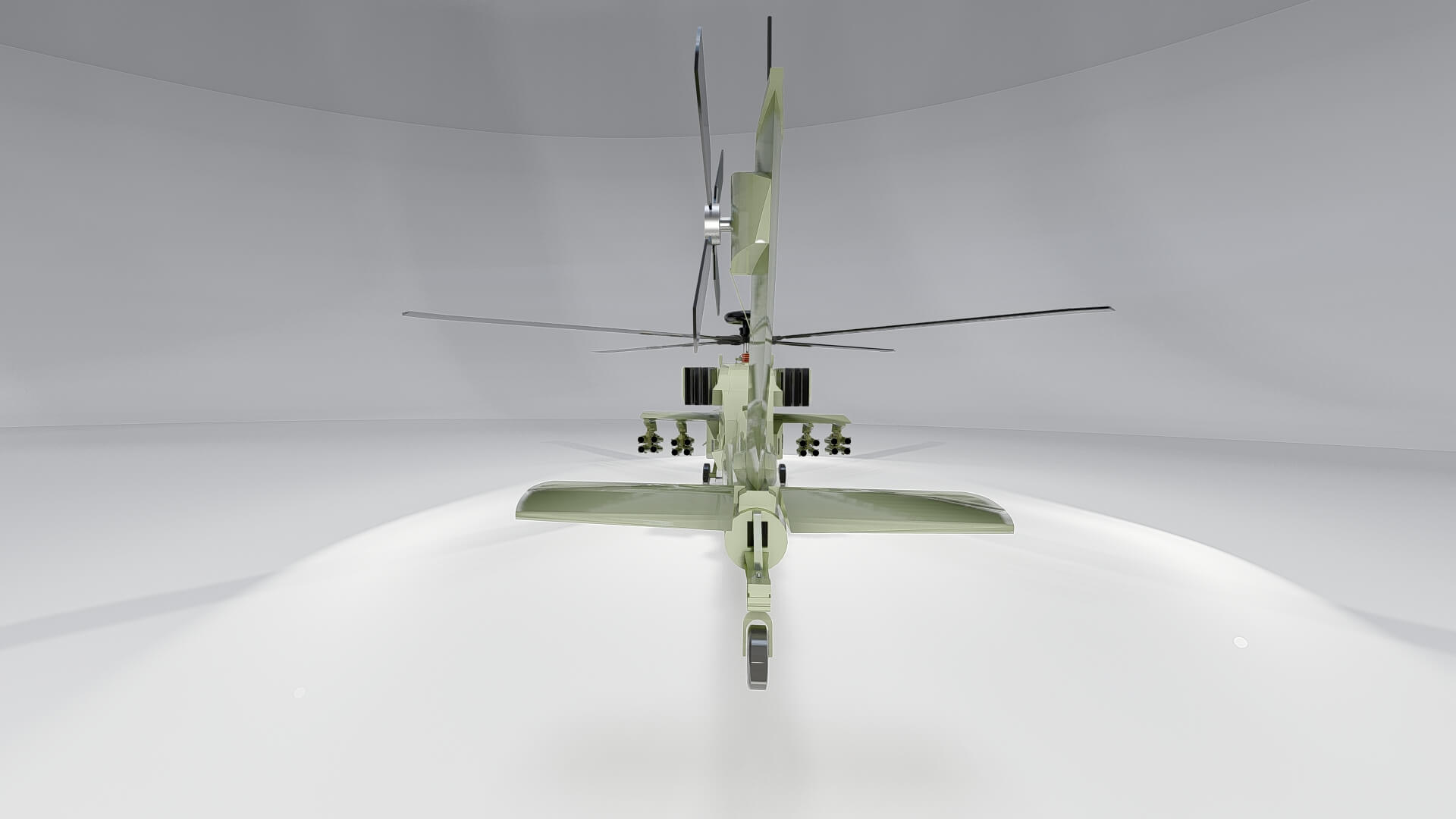 AH-64D Apache Longbow 3D Model by AlphaGroup