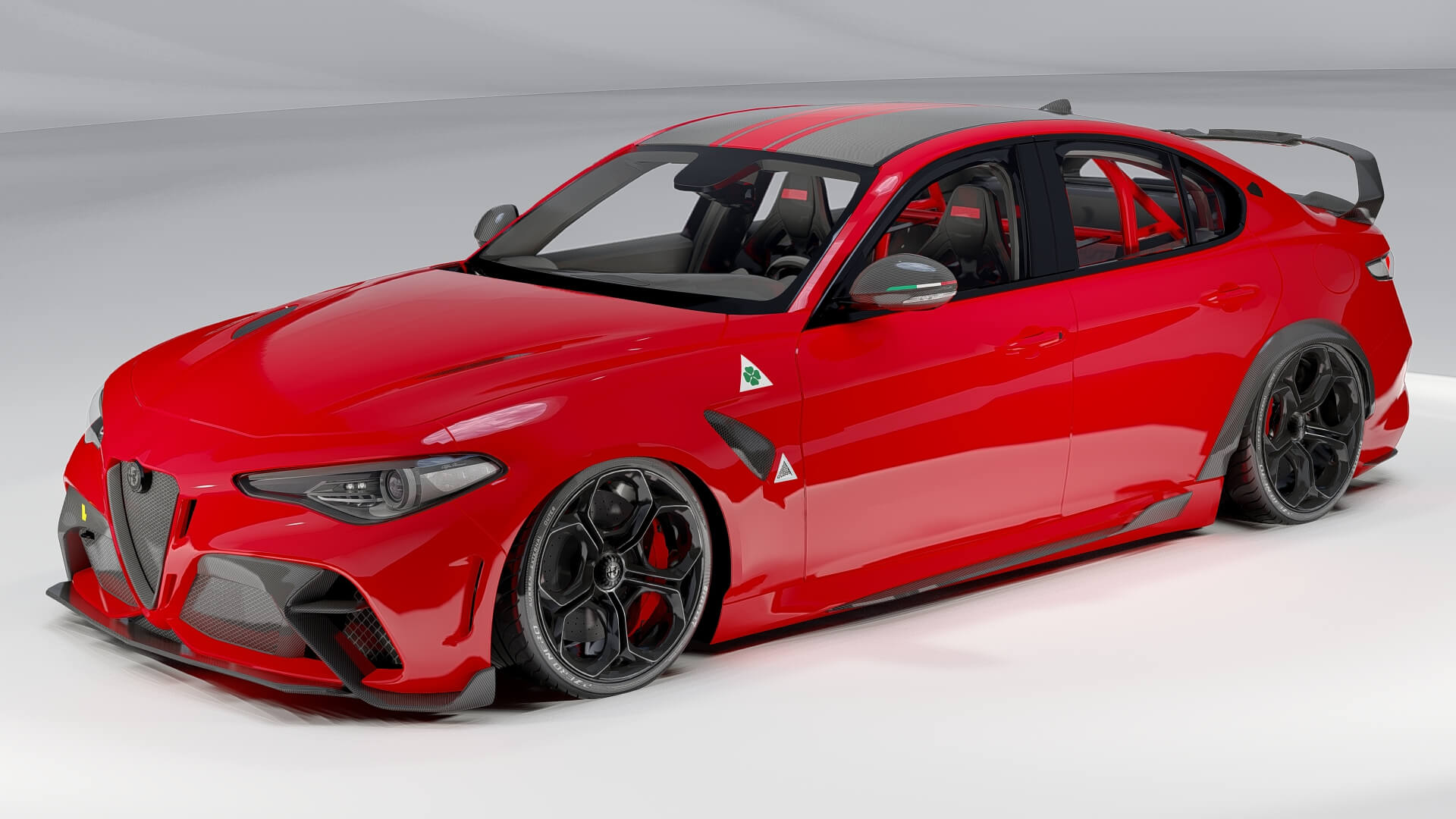 Alfa Romeo Giulia - 3D Model by AlphaGroup