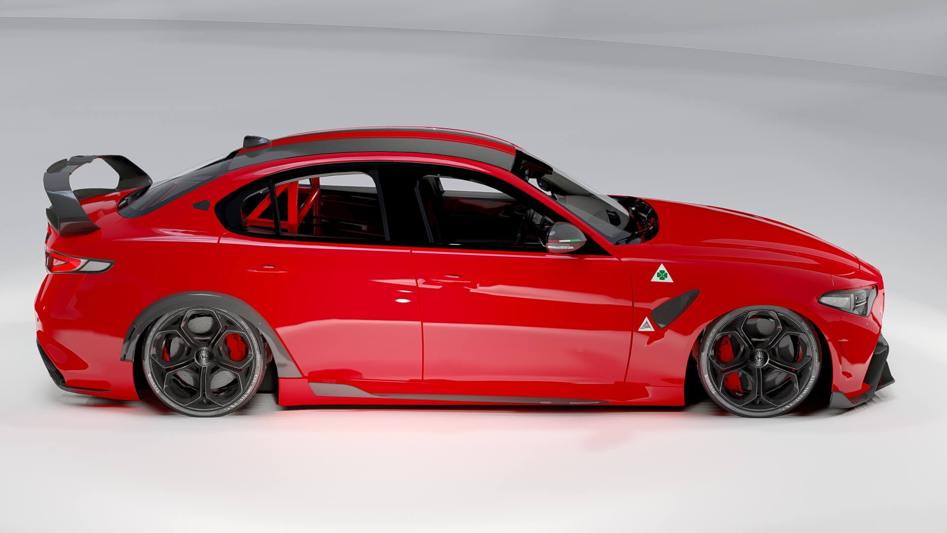 Alfa Romeo Giulia - 3D Model by AlphaGroup