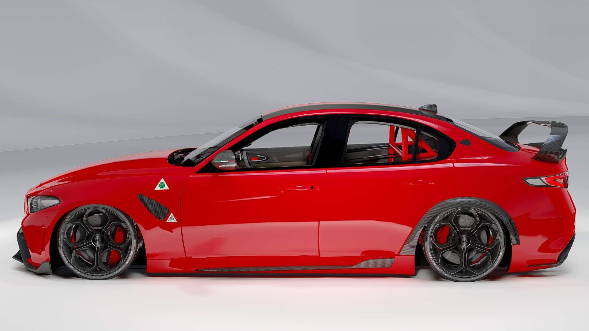 Alfa Romeo Giulia - 3D Model by AlphaGroup