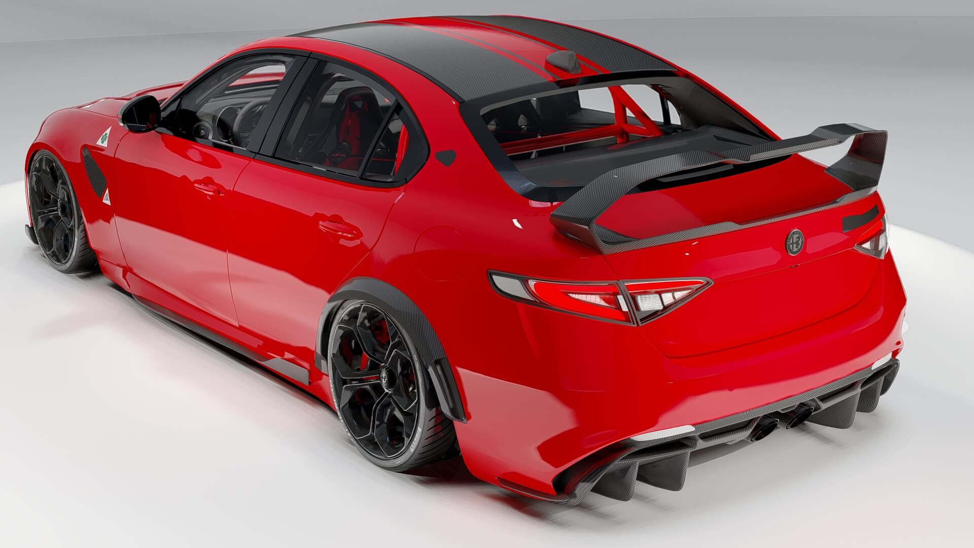 Alfa Romeo Giulia - 3D Model by AlphaGroup