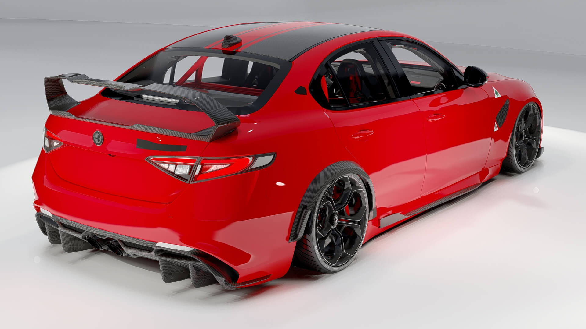 Alfa Romeo Giulia - 3D Model by AlphaGroup