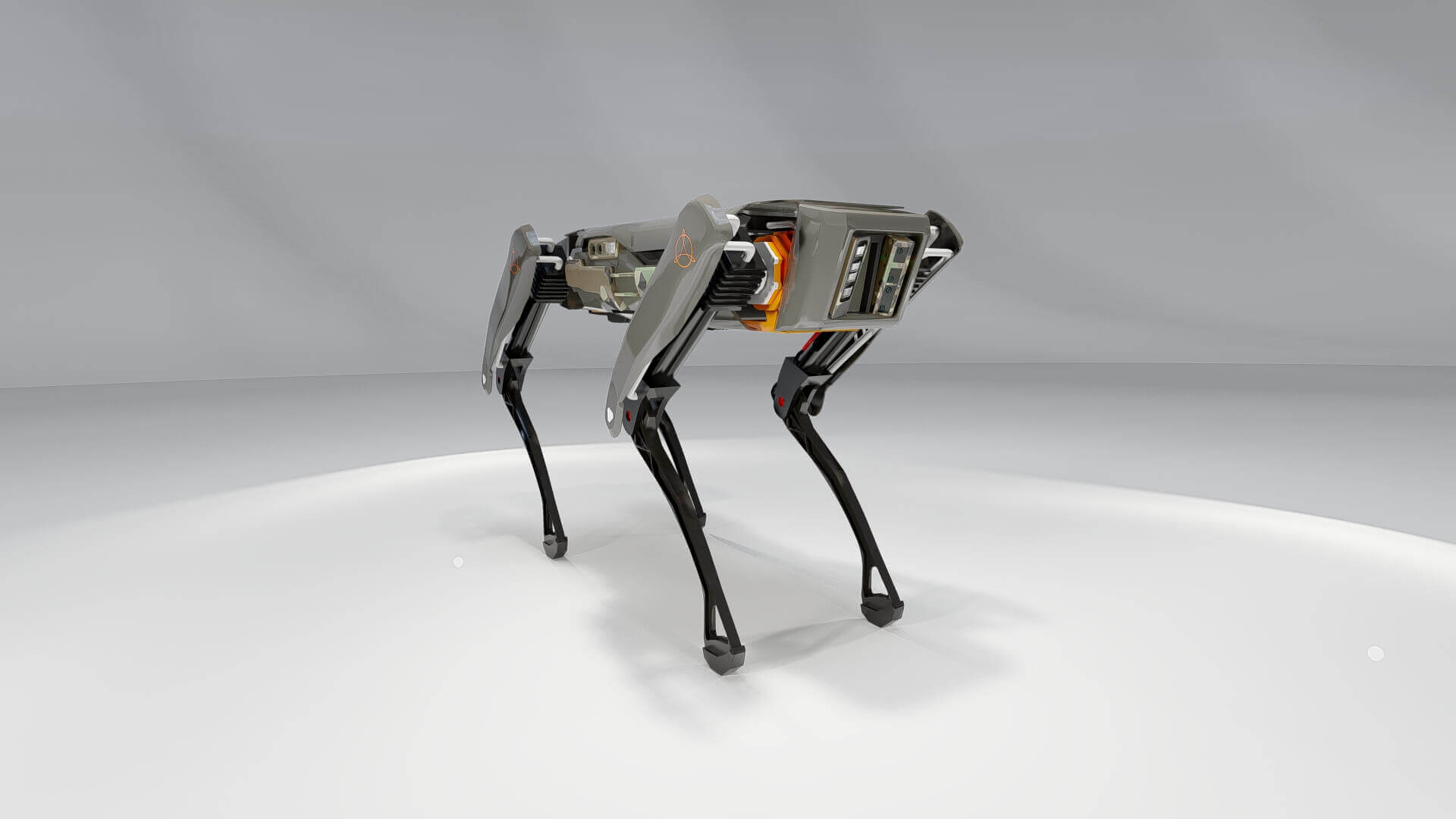 Aliengo Robot Dog - 3D Model by AlphaGroup