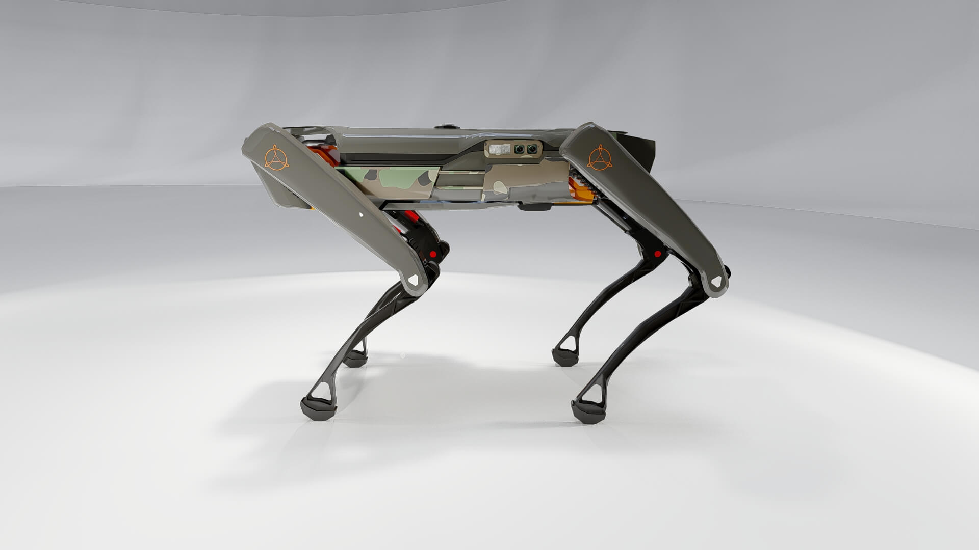 Aliengo Robot Dog - 3D Model by AlphaGroup