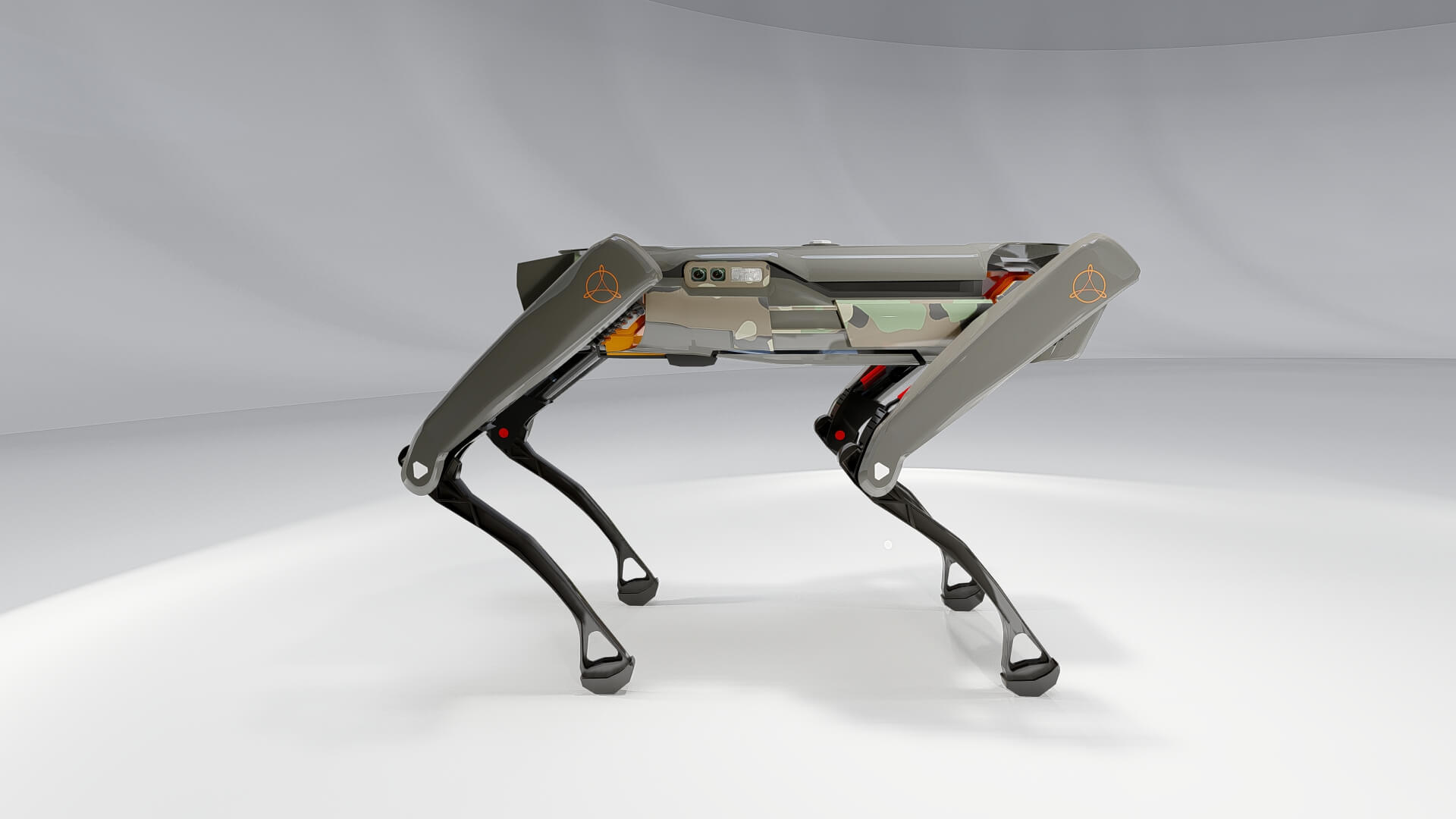 Aliengo Robot Dog - 3D Model by AlphaGroup