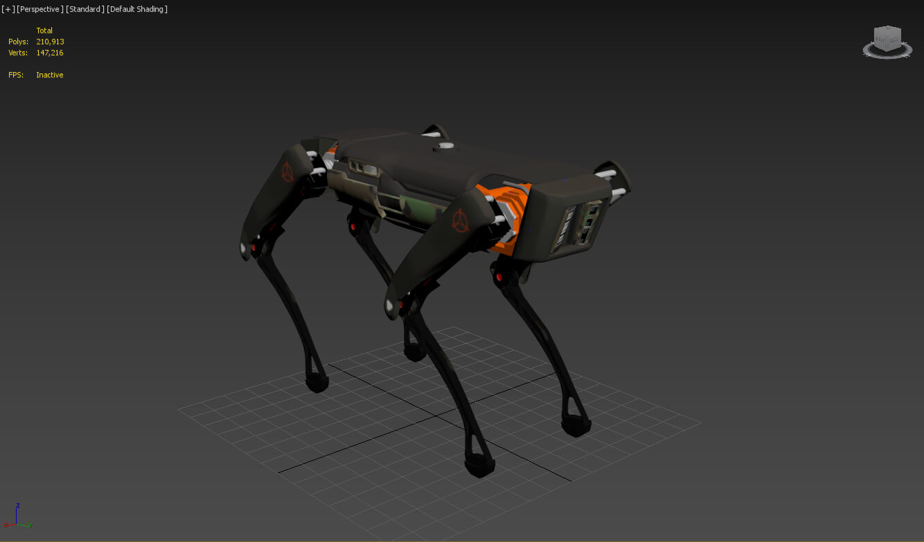 Aliengo Robot Dog - 3D Model by AlphaGroup