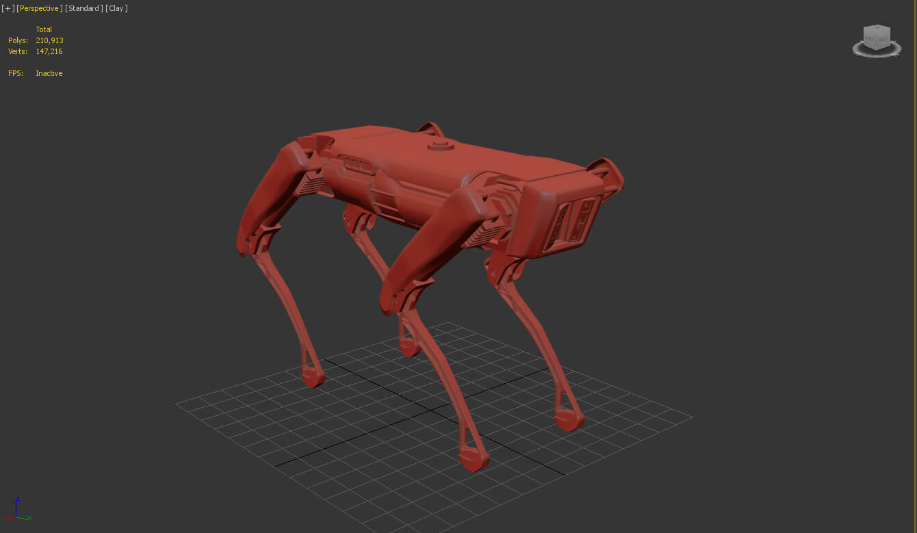 Aliengo Robot Dog - 3D Model by AlphaGroup
