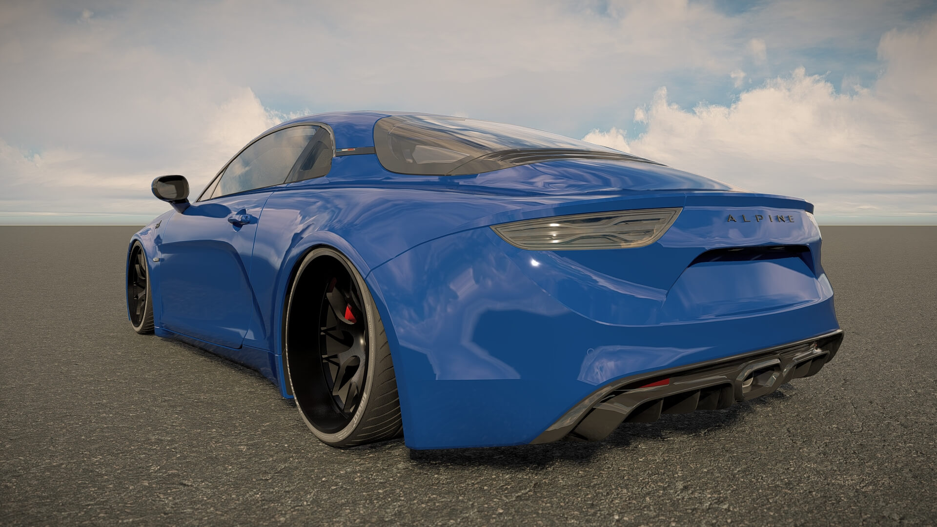 Renault Alpine A110 - 3D Model by AlphaGroup