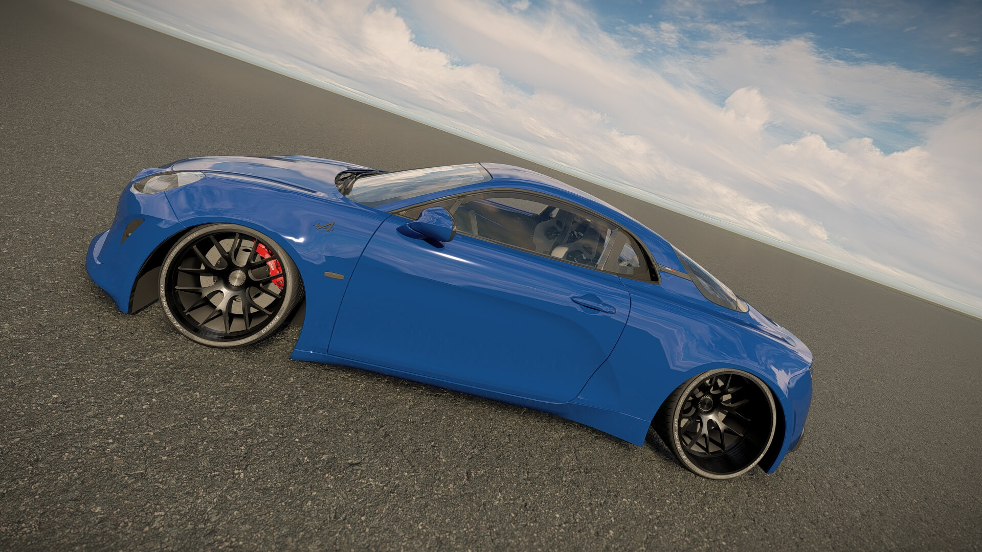 Renault Alpine A110 - 3D Model by AlphaGroup