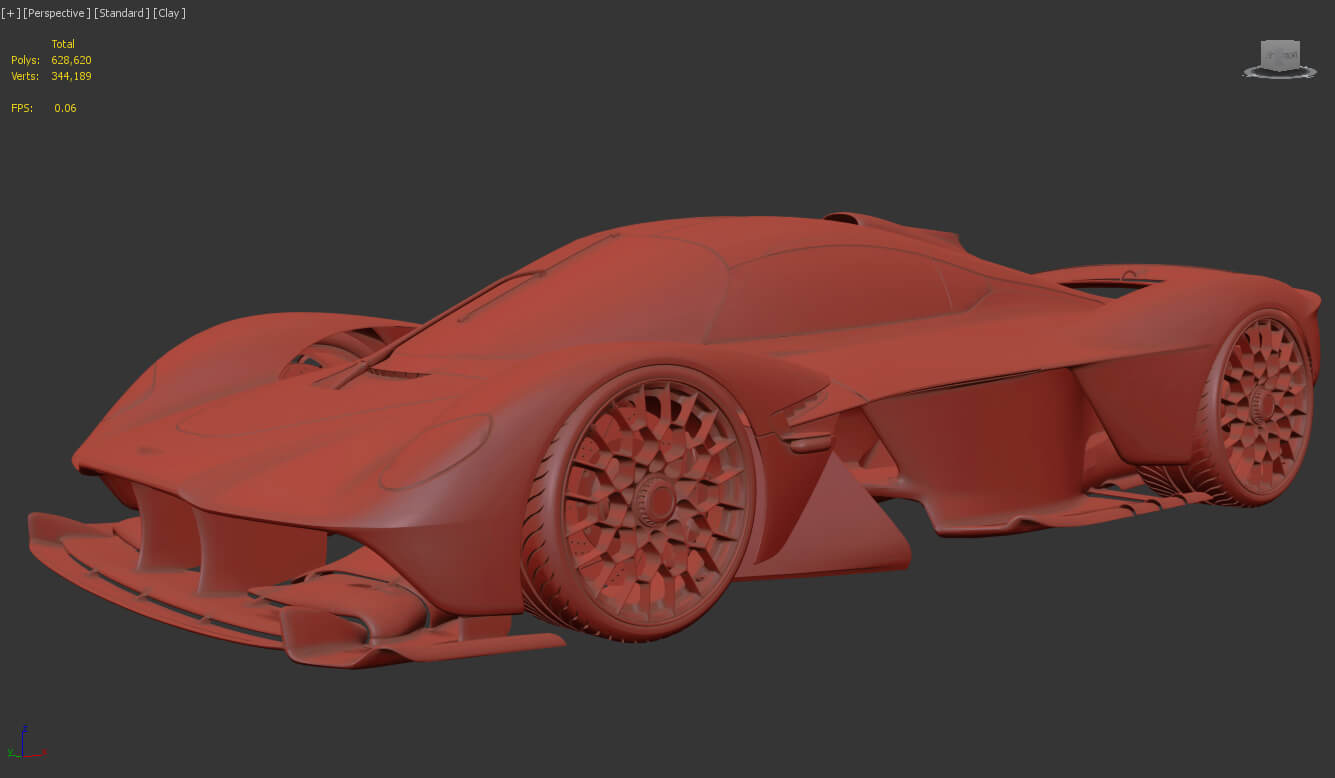 Aston Martin Valkyrie - 3D Model by AlphaGroup