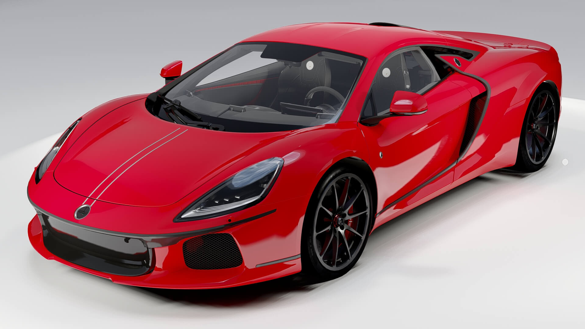 Ats Automobili GT - 3D Model by AlphaGroup