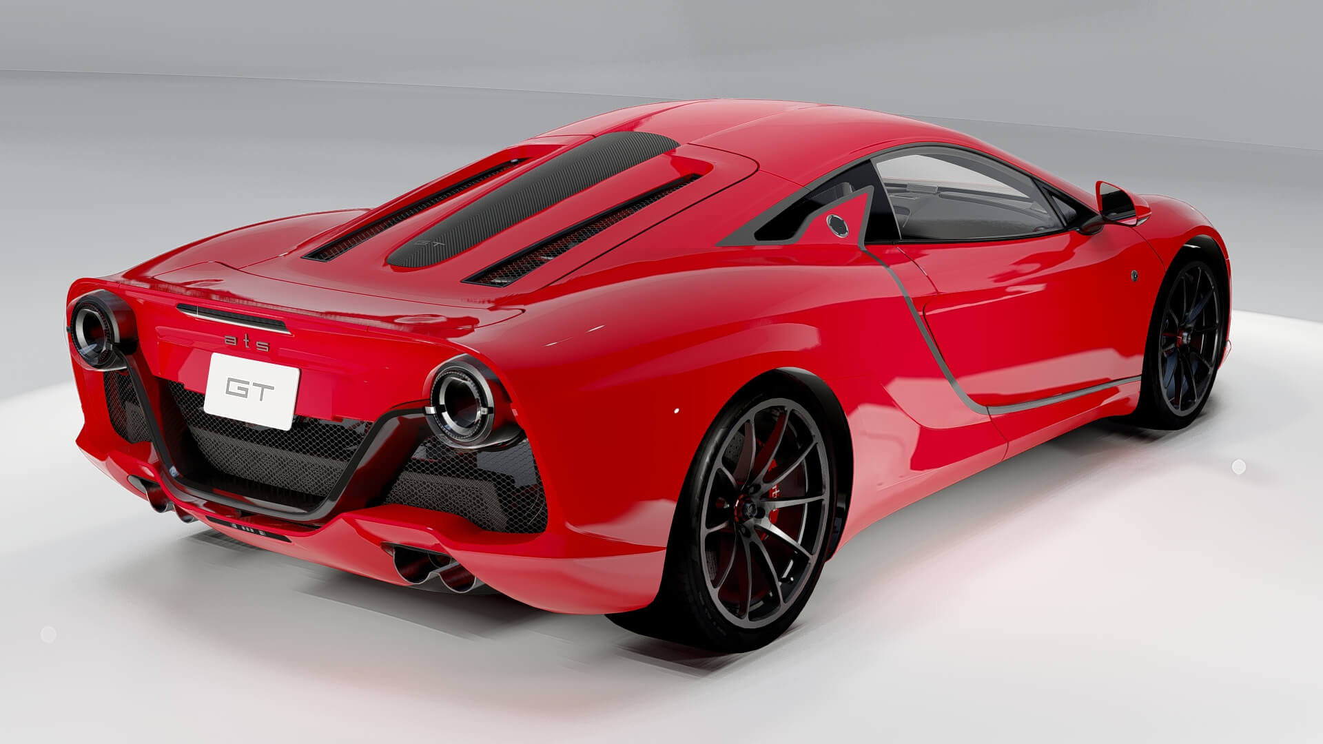 Ats Automobili GT - 3D Model by AlphaGroup