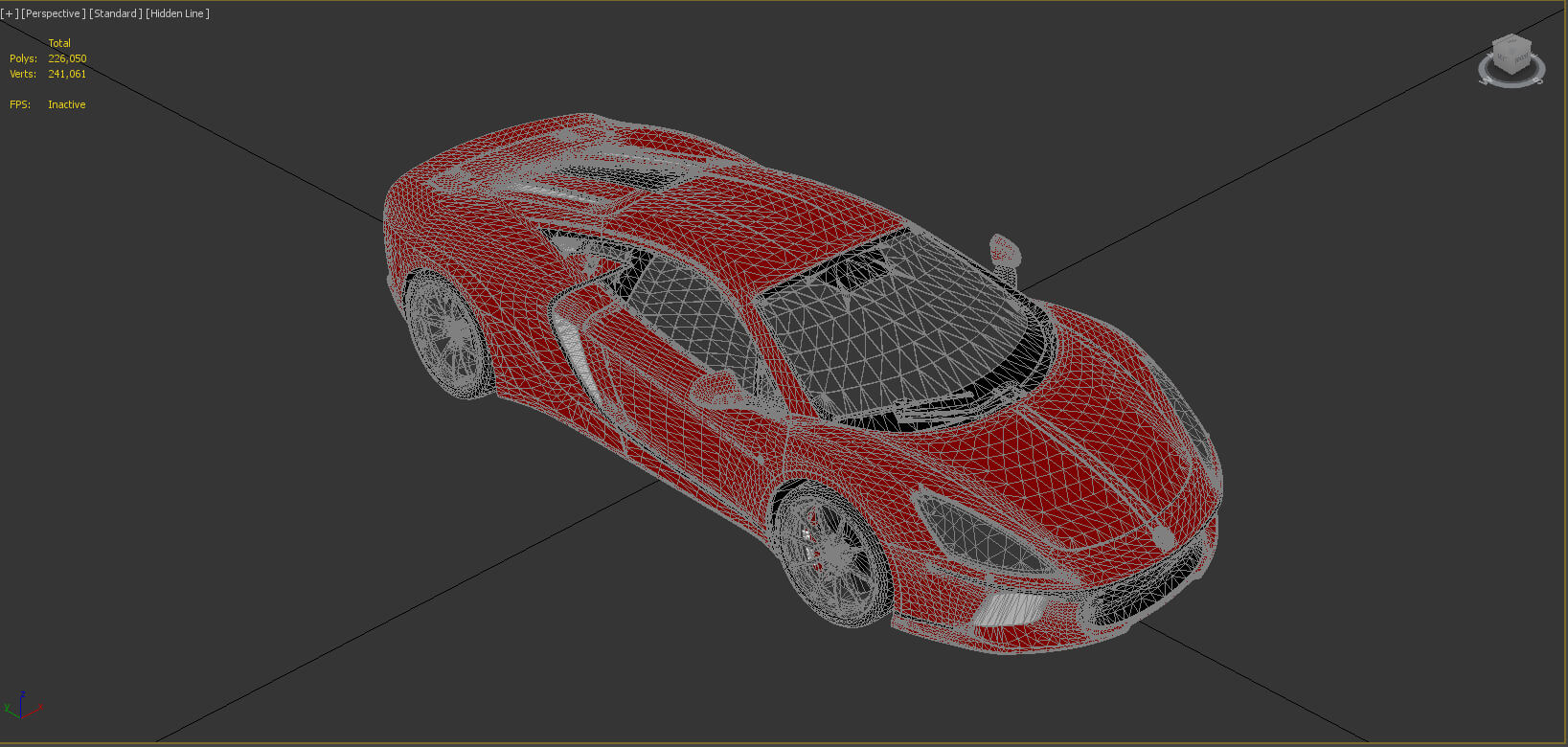 Ats Automobili GT - 3D Model by AlphaGroup