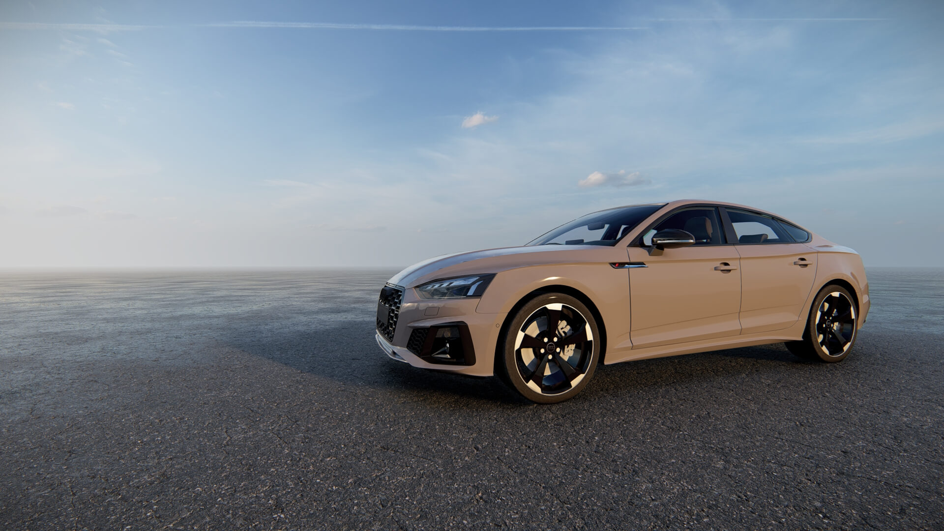 Audi A5 Sportback 2023 - 3D Model by AlphaGroup