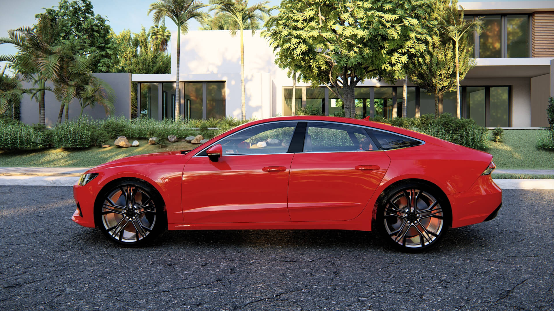 Audi RS7 Sportback 2022 - 3D Model by AlphaGroup