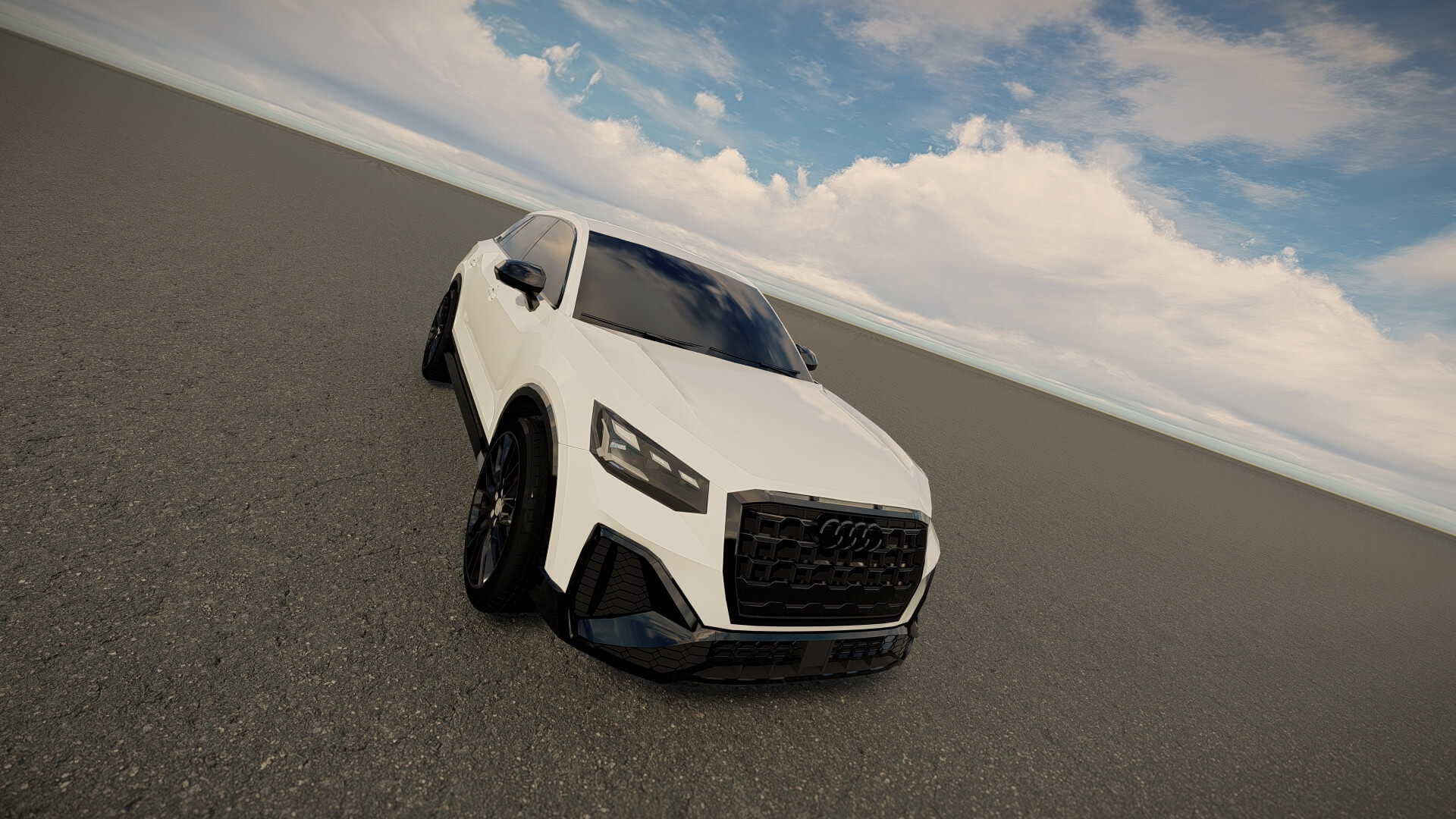 Audi Q2 S-Line 2022 3D Model by AlphaGroup