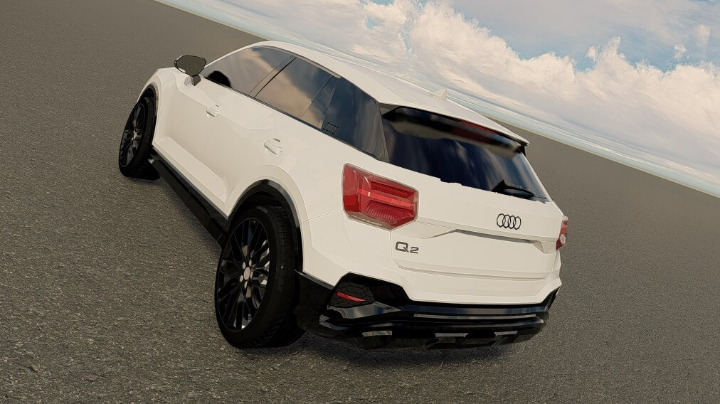 Audi Q2 S-Line 2022 3D Model by AlphaGroup