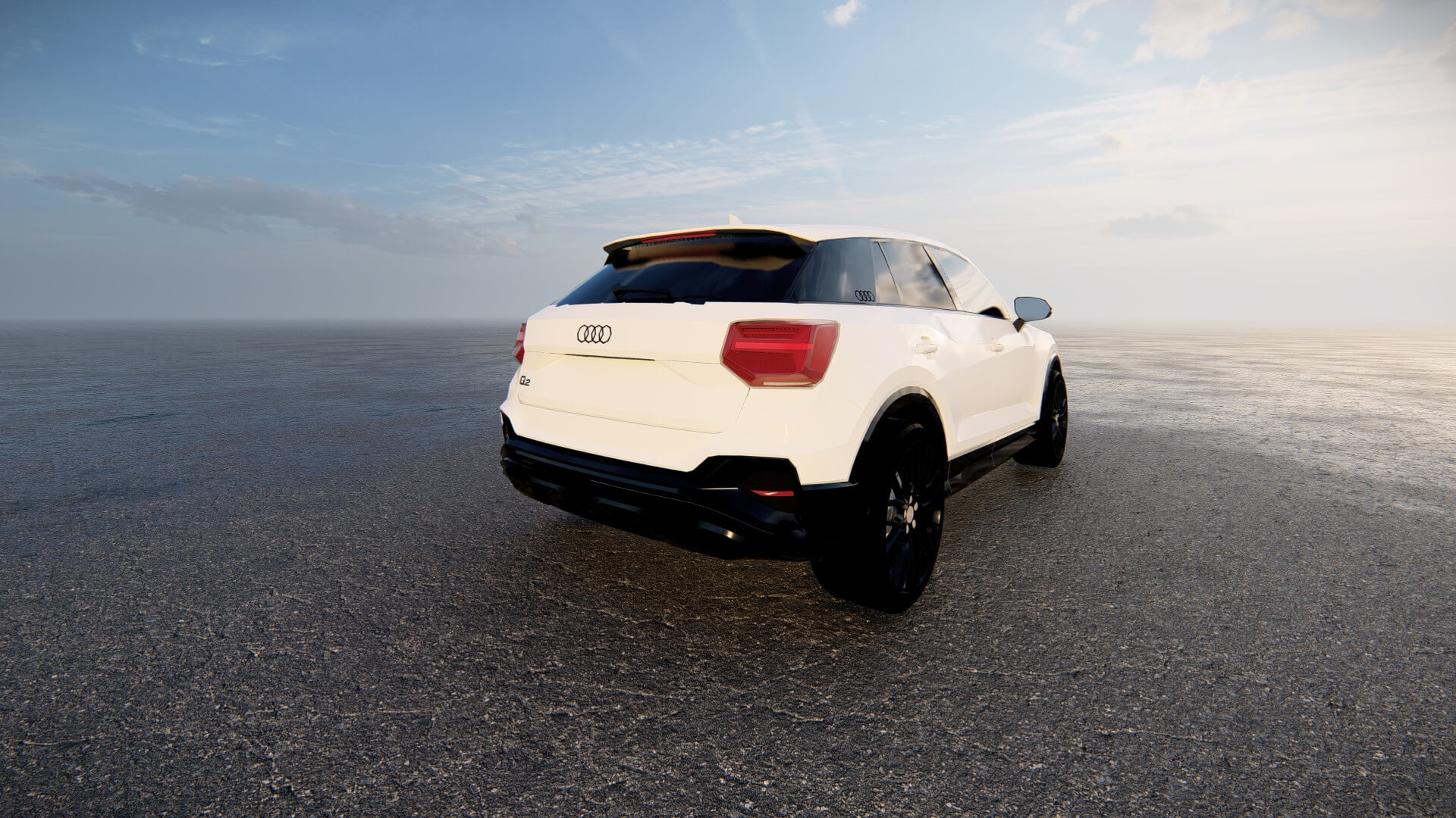 Audi Q2 S-Line 2022 3D Model by AlphaGroup